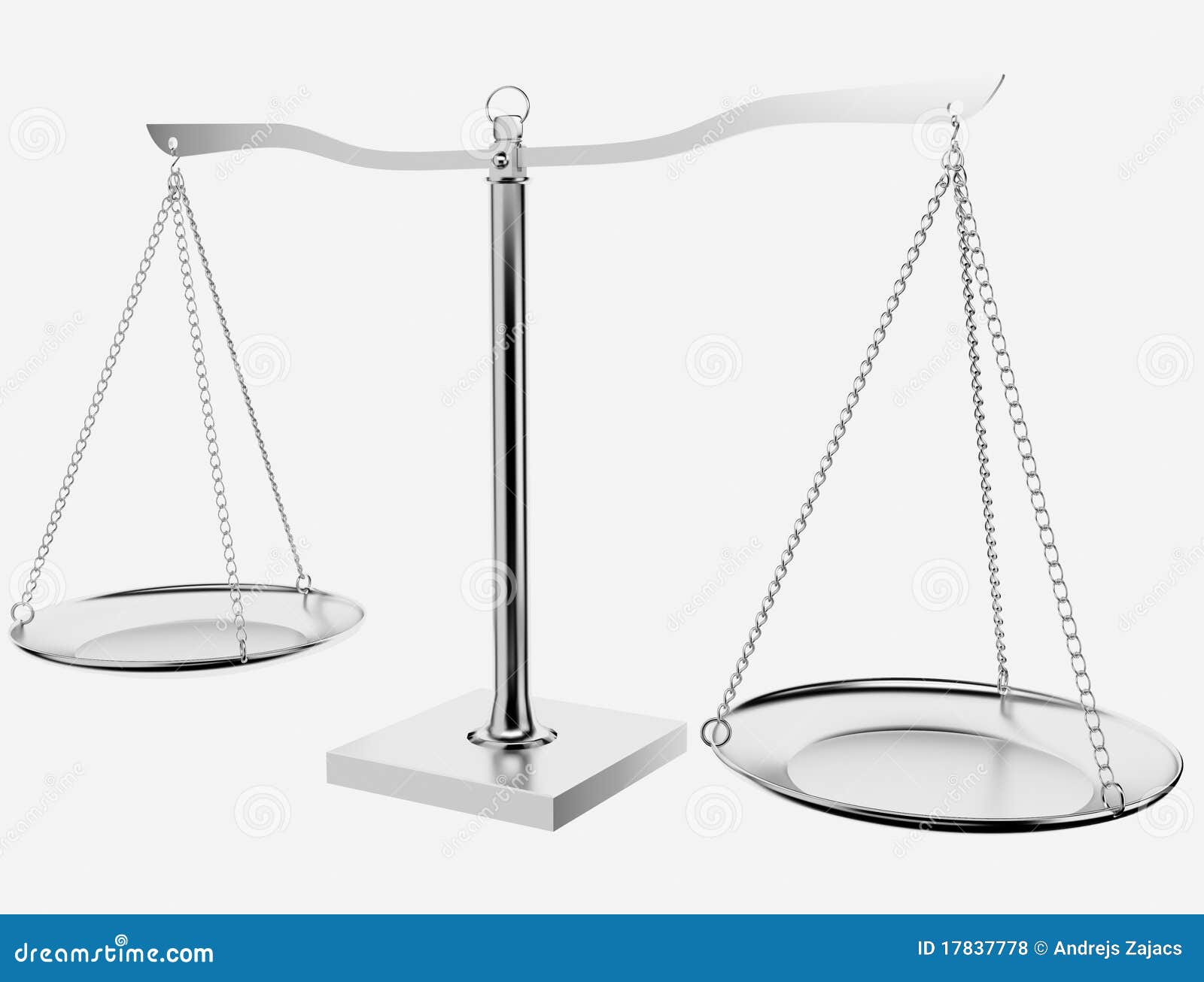 3D Balance stock illustration. Illustration of metal - 17837778