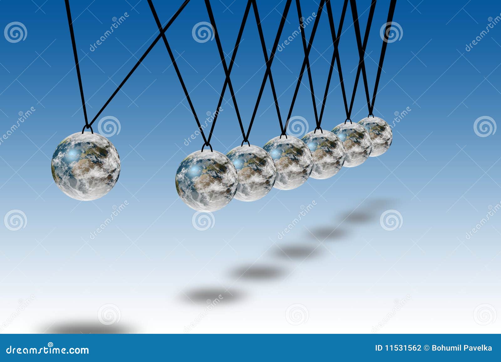 3d Balance Earth Sphere Background Stock Illustration - Illustration of ...