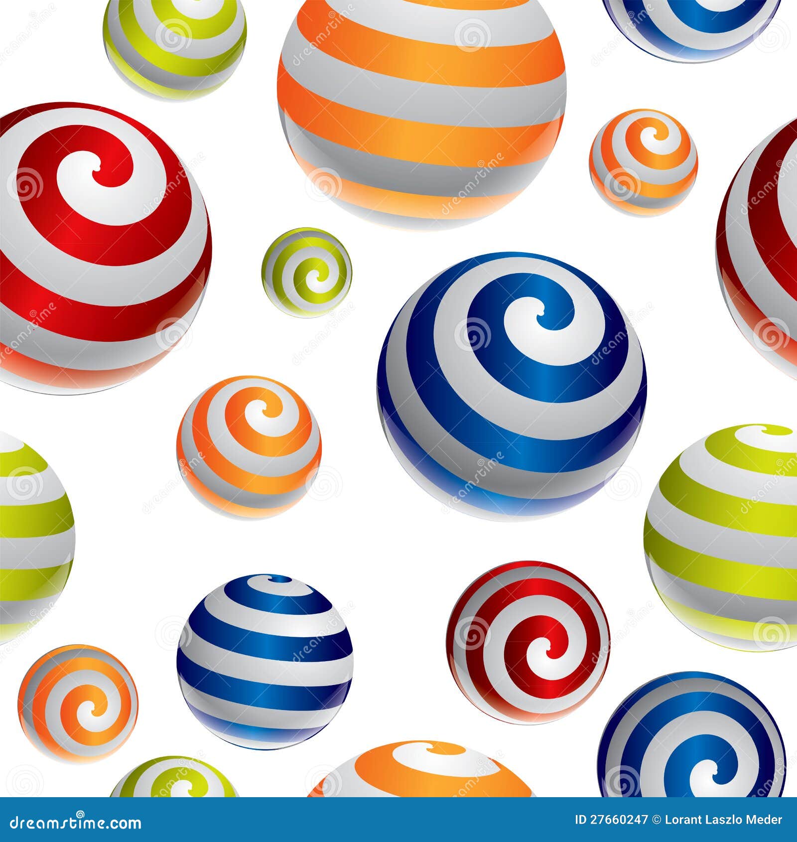 3d balls pattern stock vector. Illustration of abstract - 27660247