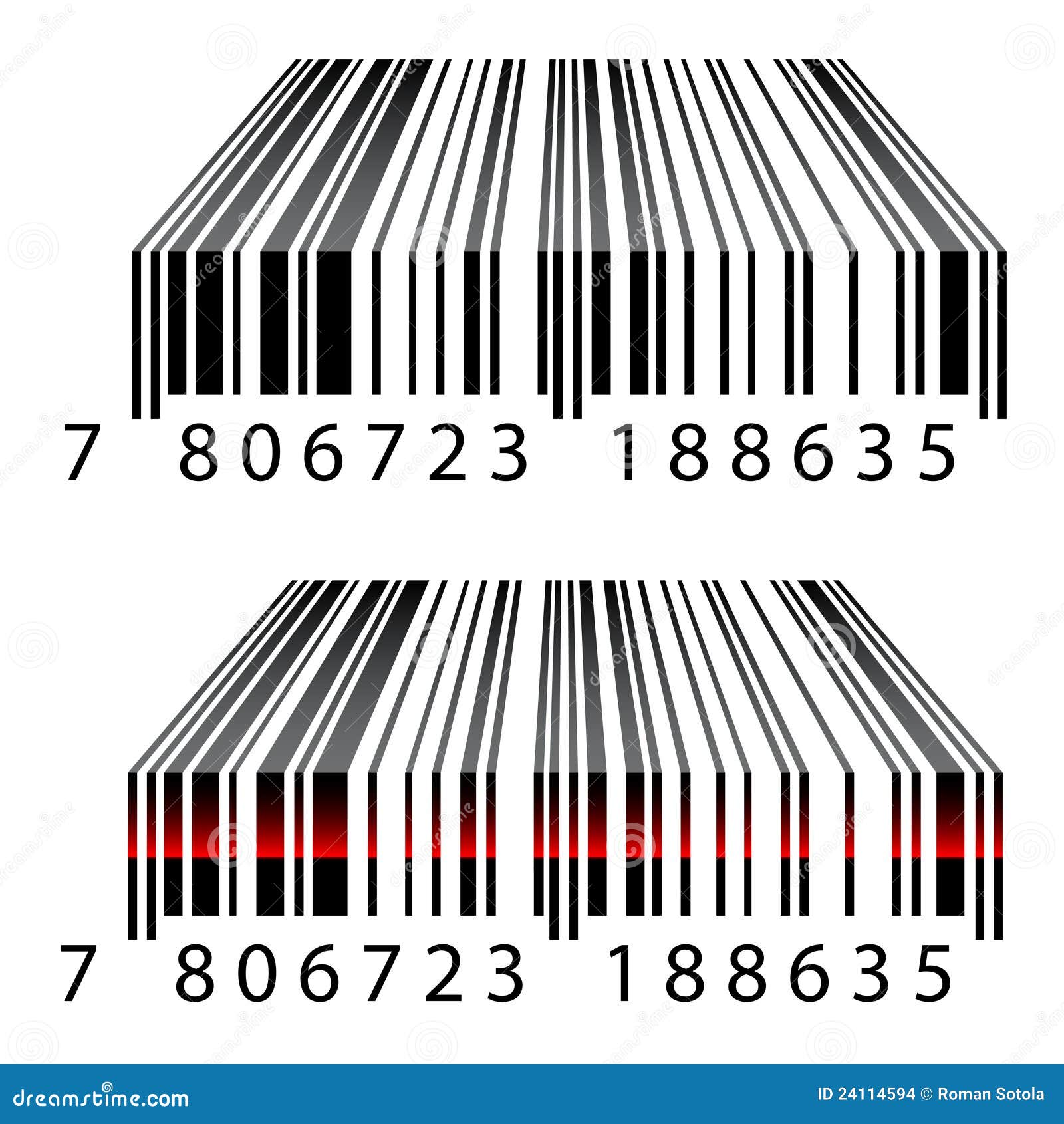 3d Barcodes Vector Illustration | CartoonDealer.com #24114594