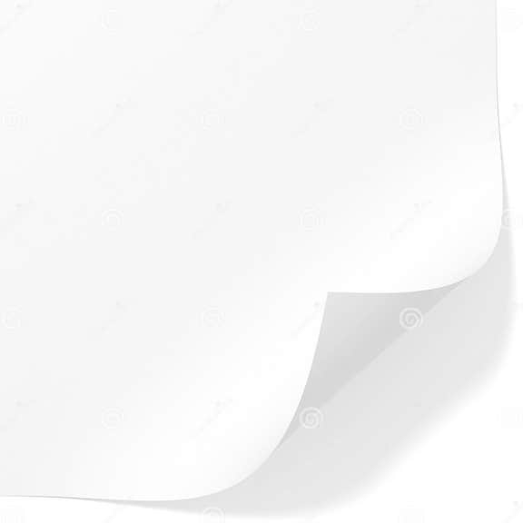 3d blank paper sheet stock illustration. Illustration of announcement ...