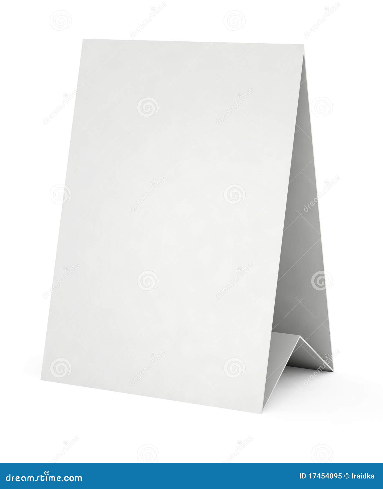 3d blank white form stock illustration. Illustration of paper - 17454095