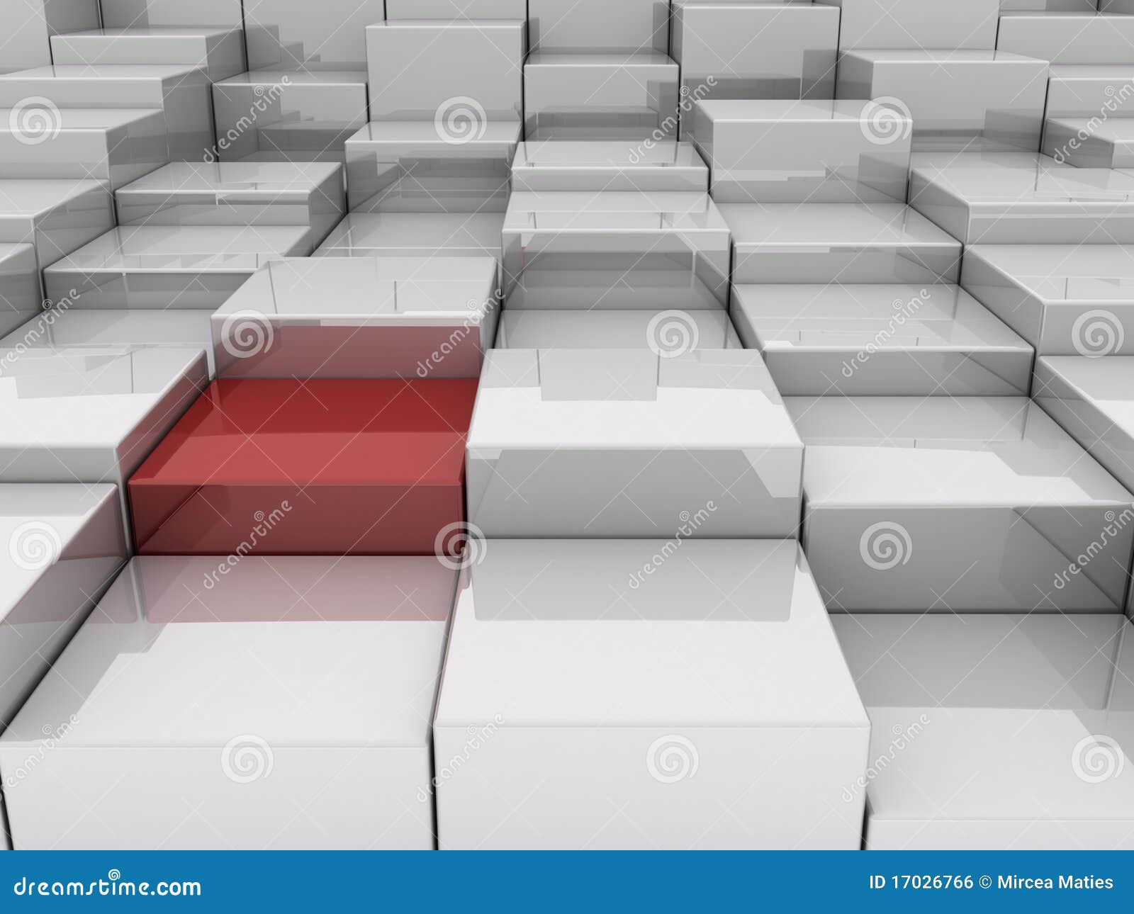 3D blocks stock illustration. Illustration of abstract - 17026766