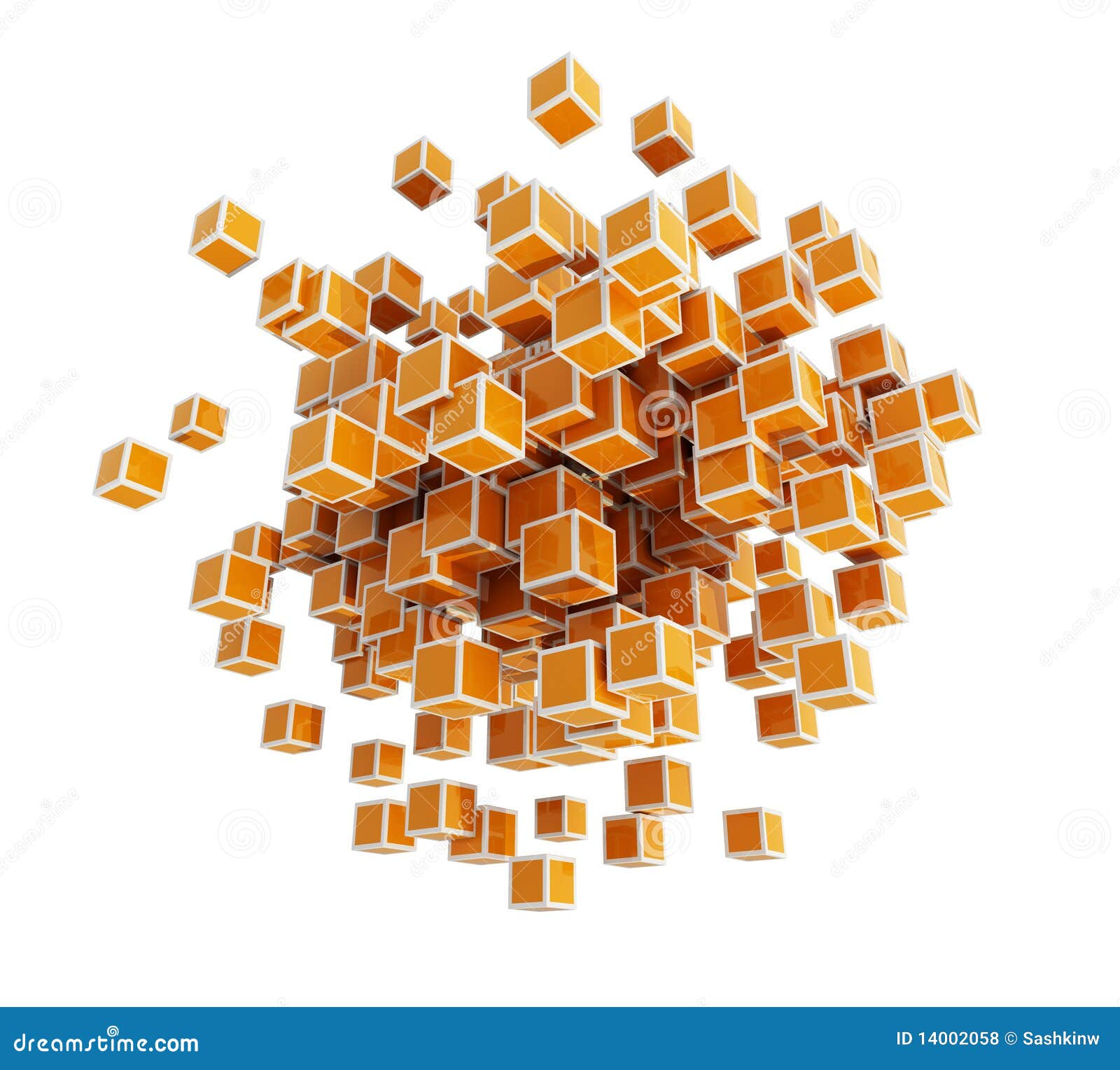 3d blocks cubes stock illustration. Illustration of contrasts - 14002058