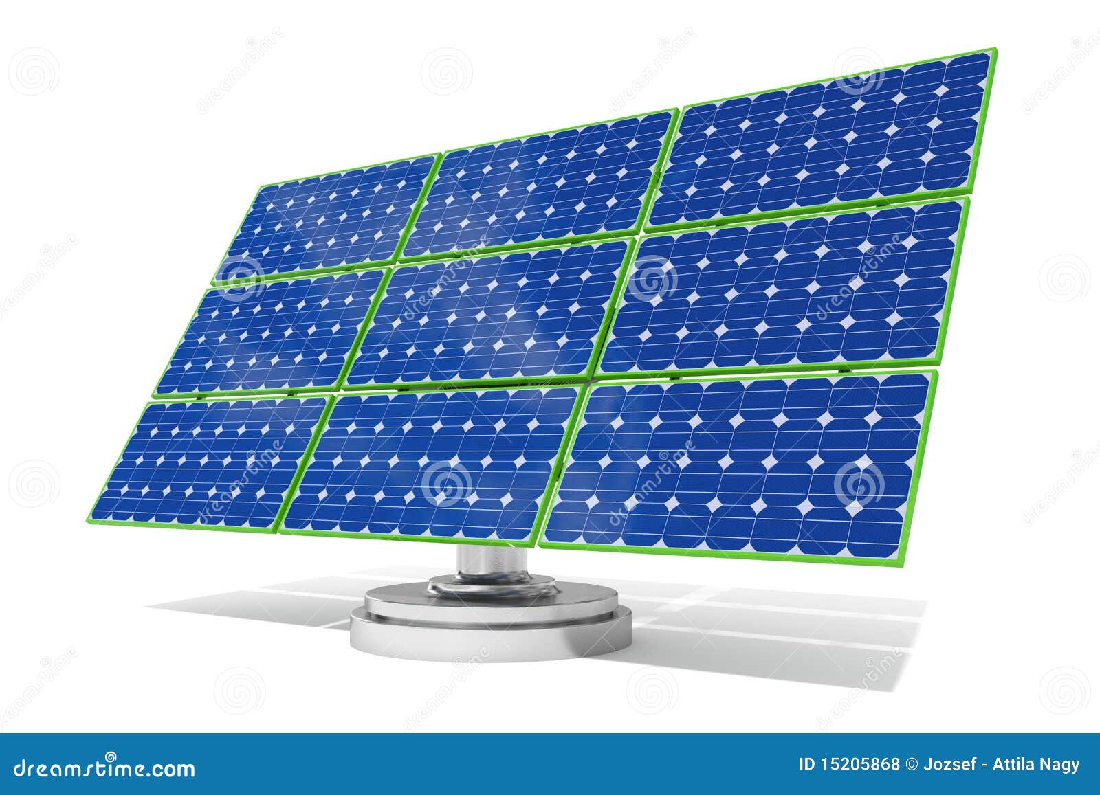 Blue Solar Panels Or Pv For Electricity Generation Modern Alternative ...