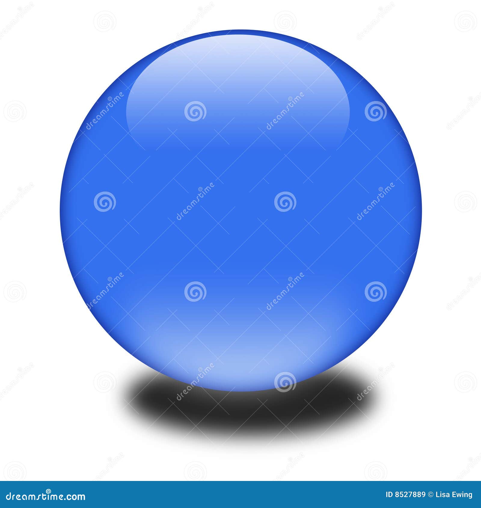 3d blue sphere stock illustration. Illustration of center - 8527889