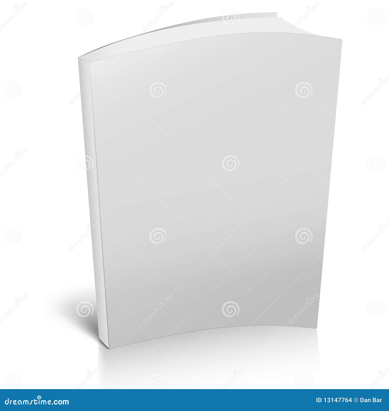 3d book with blank covers stock illustration. Illustration of result ...