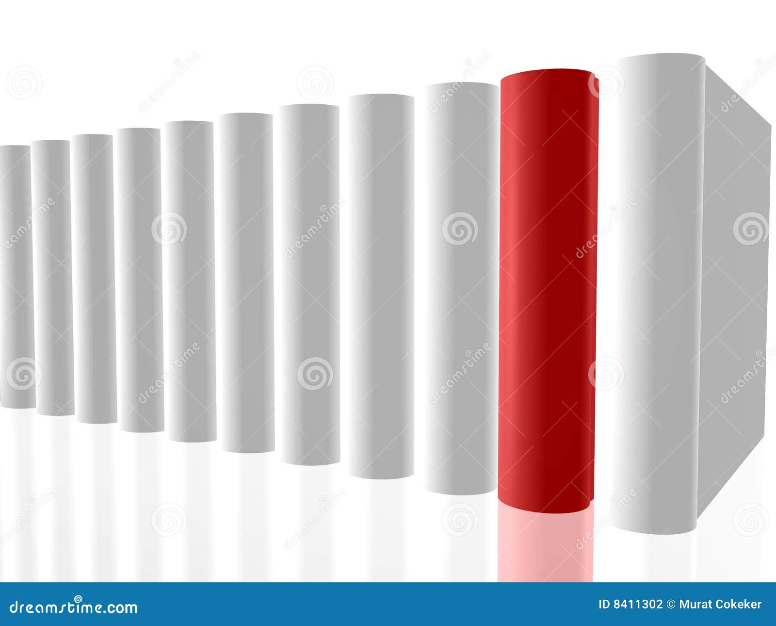 3d book library stock illustration. Illustration of circle - 8411302