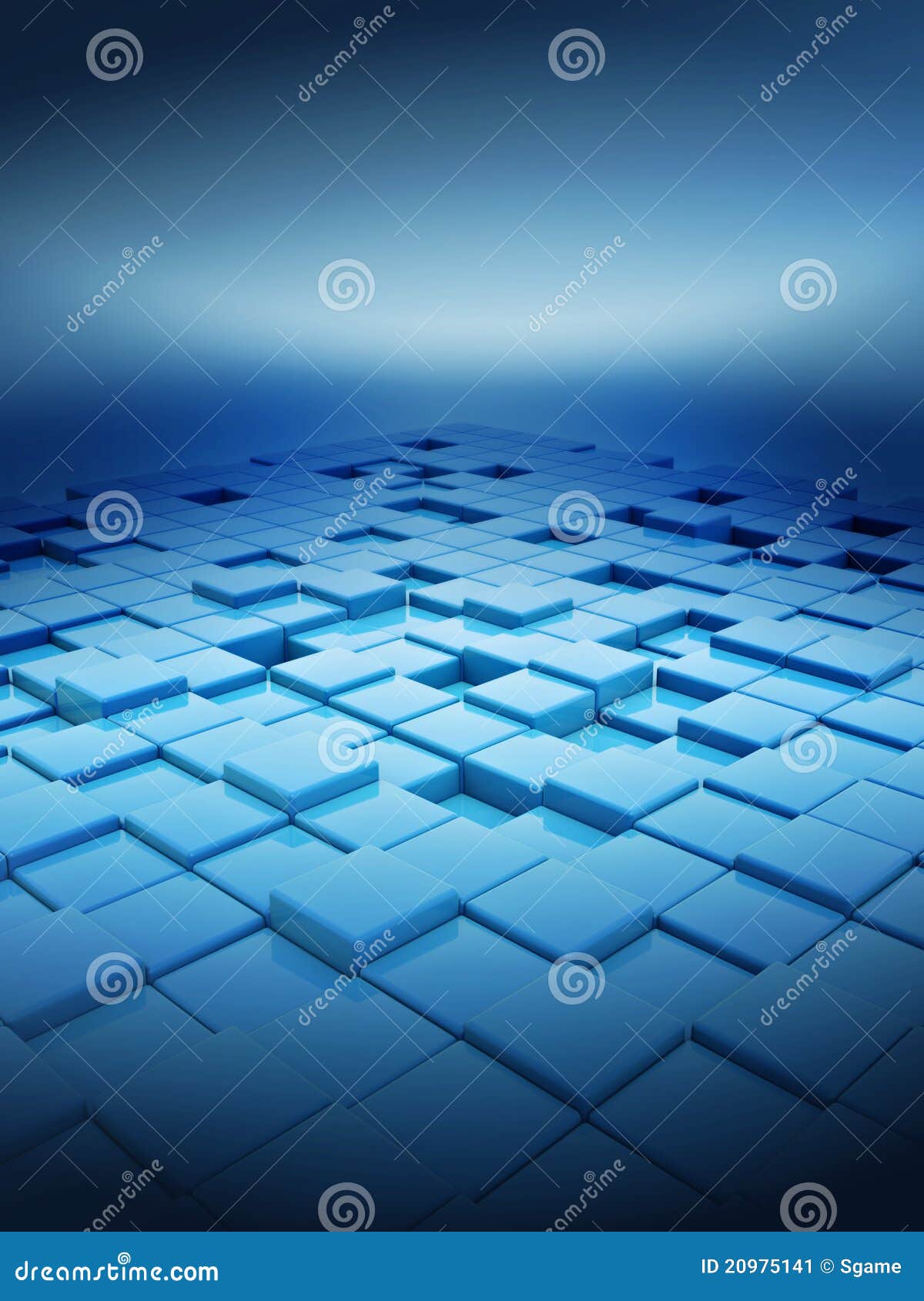 3d box floor stock illustration. Illustration of fancy - 20975141