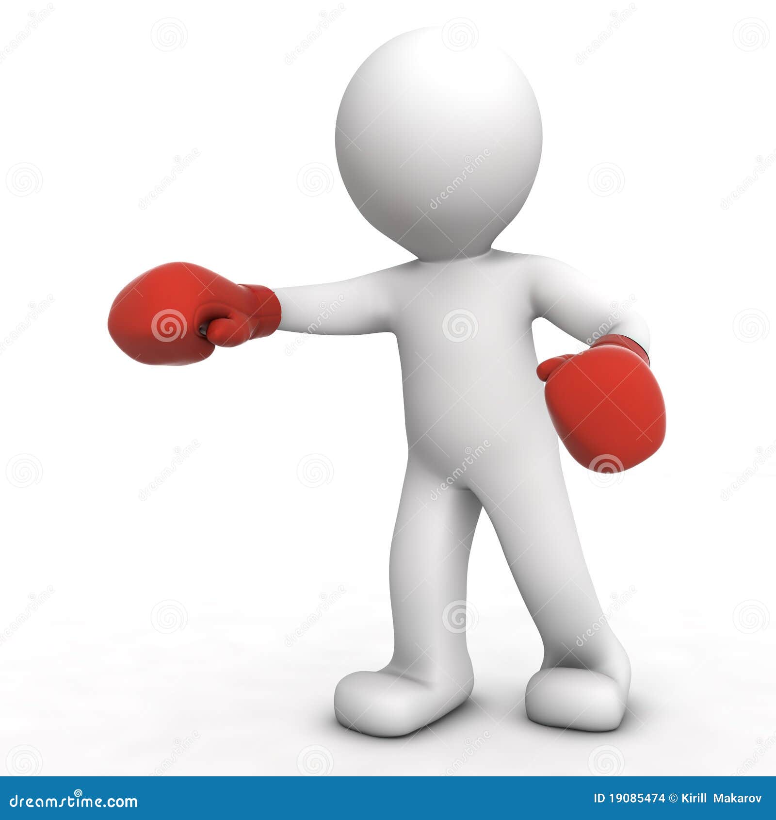 3d Boxer Stock Photography | CartoonDealer.com #19085474