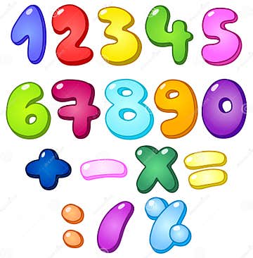 3d bubble numbers stock vector. Illustration of numbers - 27925993