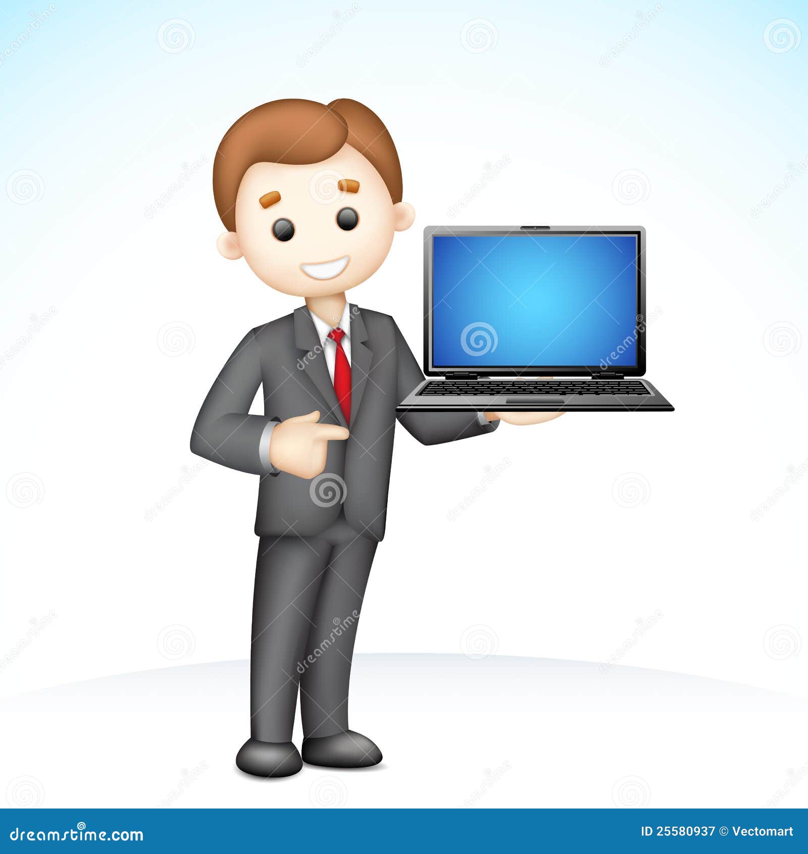 Person Using Laptop Clipart