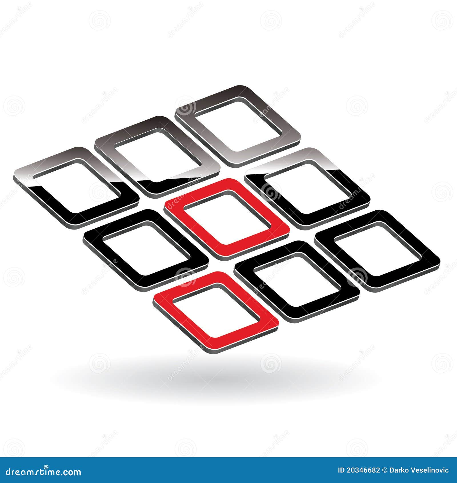 3d buttons stock vector. Illustration of logo, business - 20346682