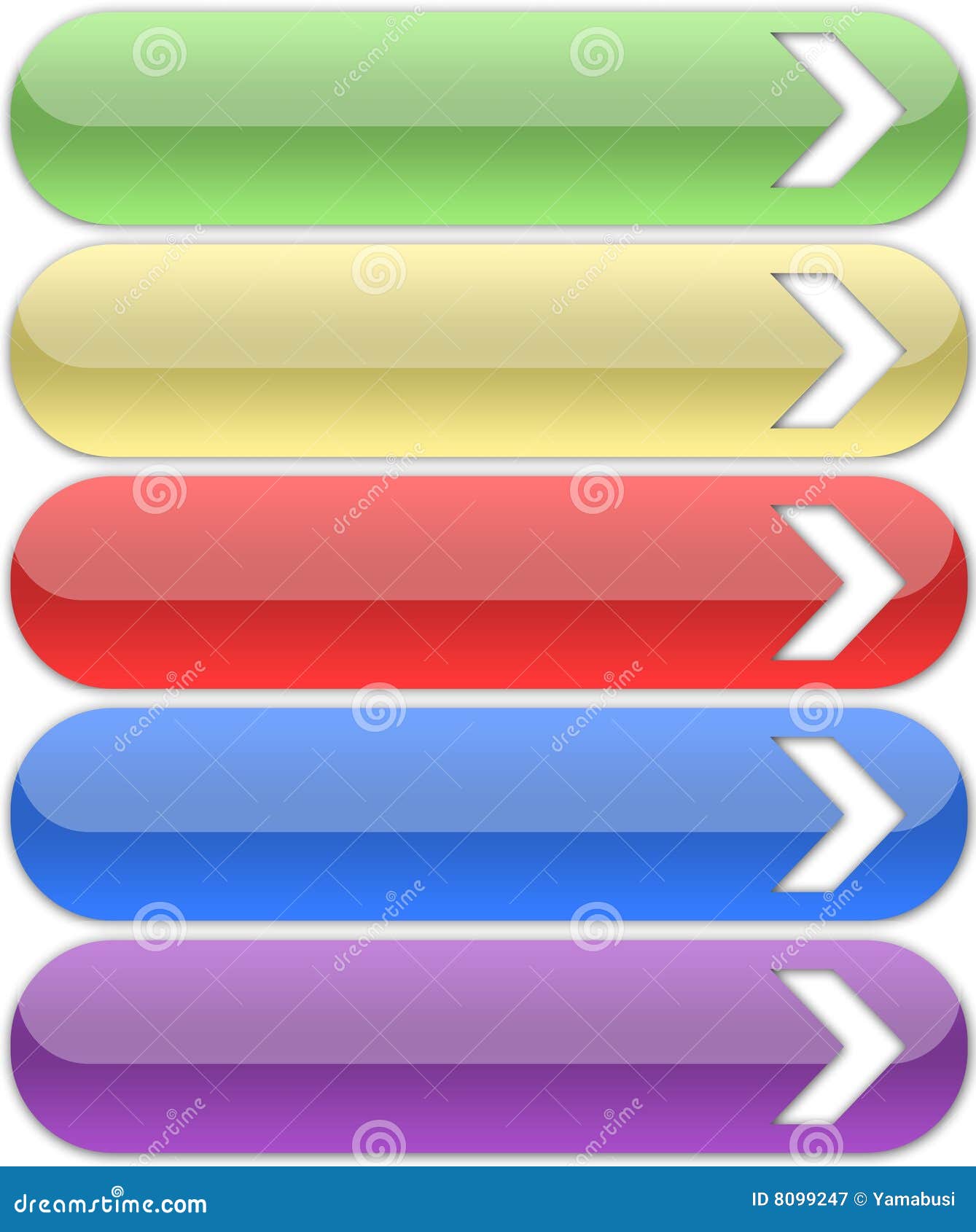 3d buttons with arrows stock illustration. Illustration of design - 8099247