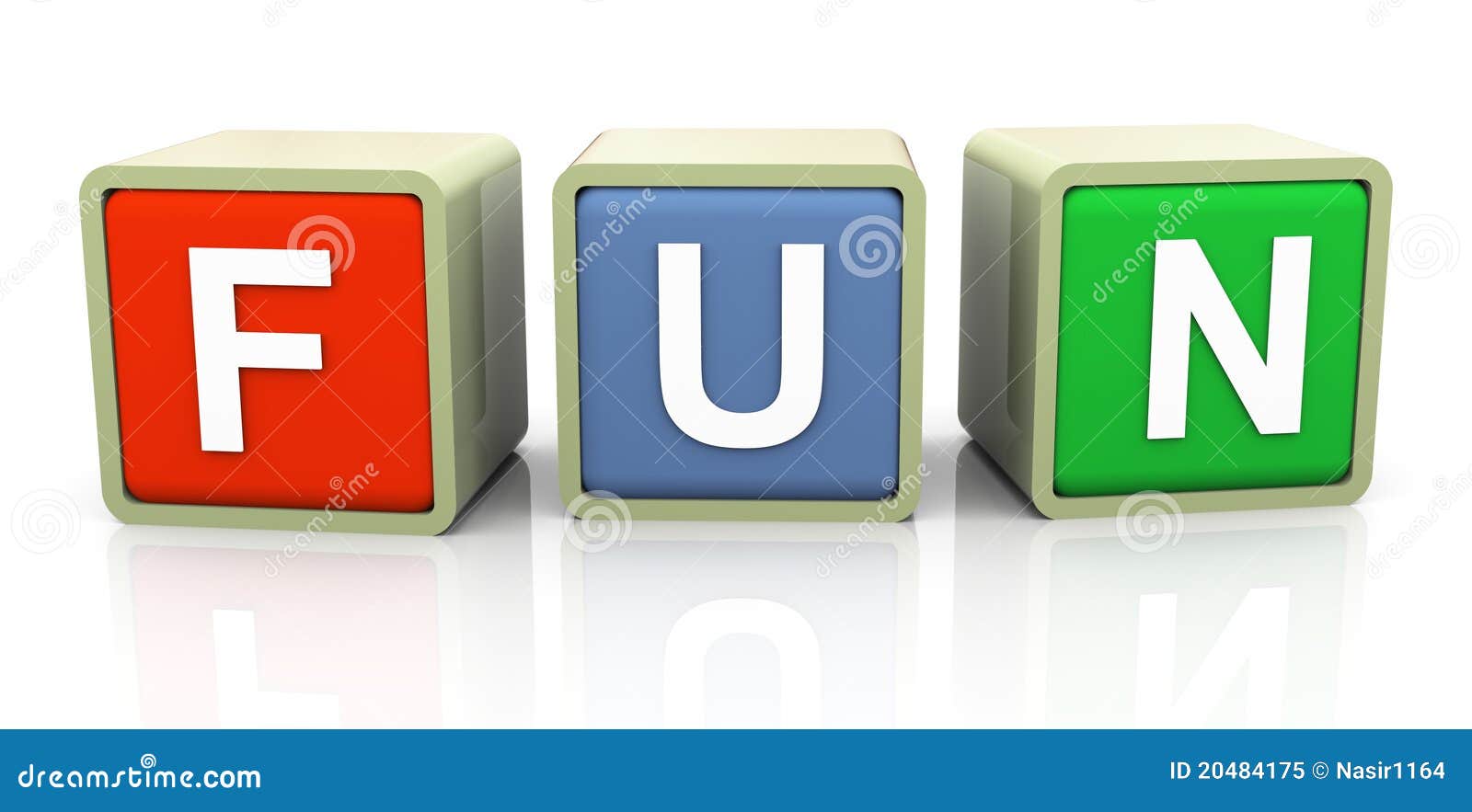 3d buzzword text fun stock illustration. Illustration of icon - 20484175