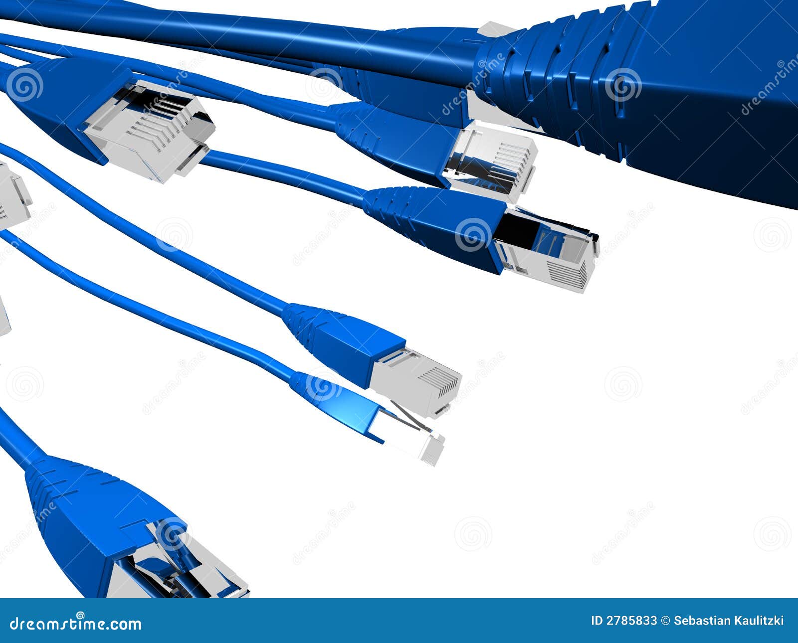 3d cables stock illustration. Illustration of network - 2785833