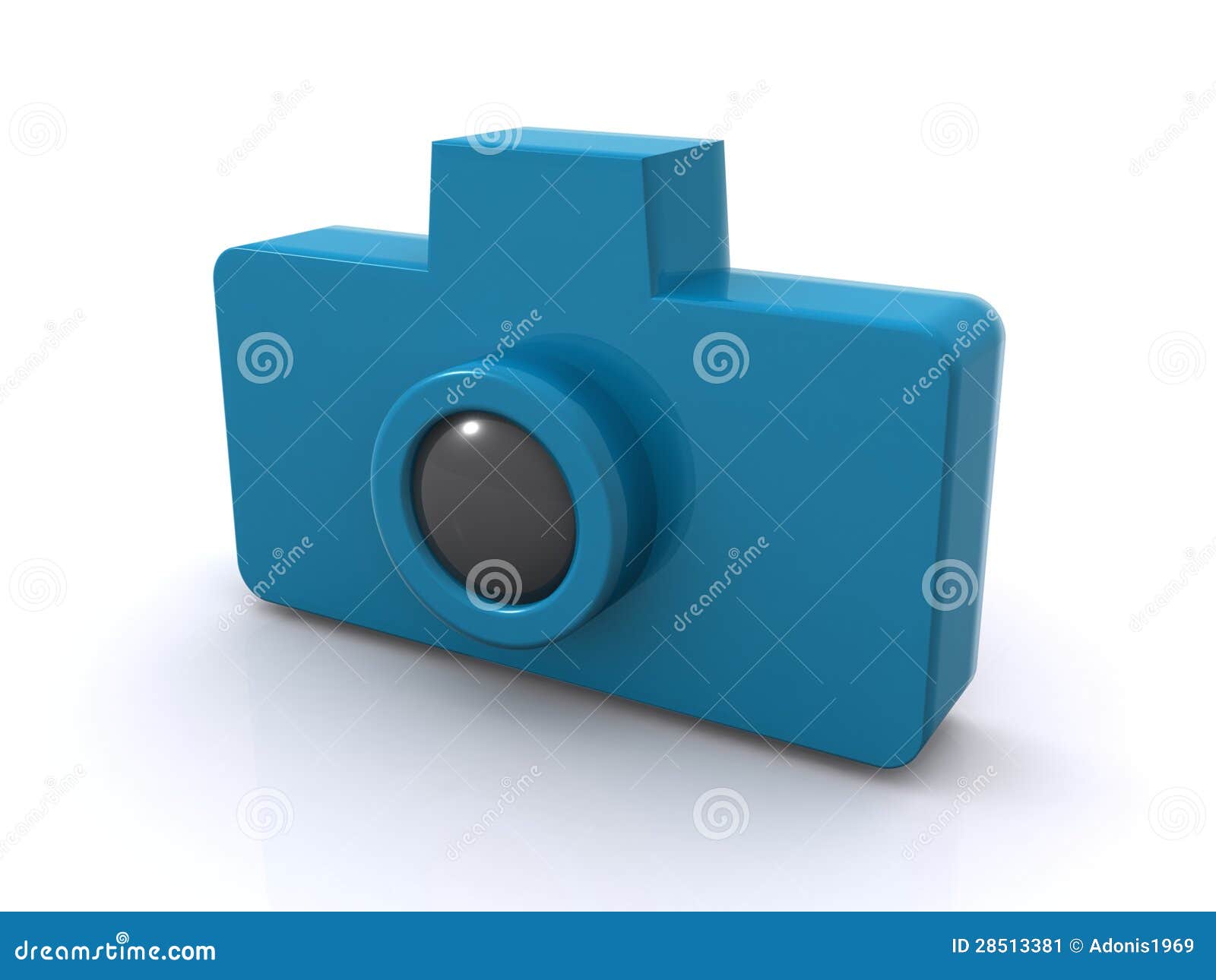 3d camera icon stock illustration. Illustration of symbol - 28513381