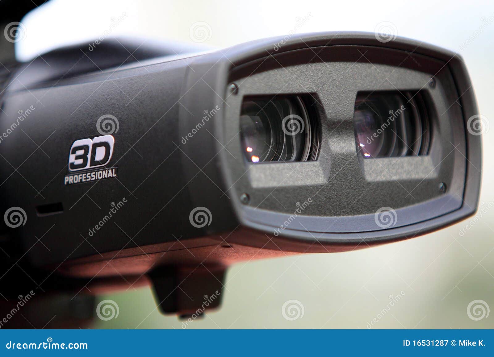 3D Camera Recorder stock image. Image of broadcasting - 16531287