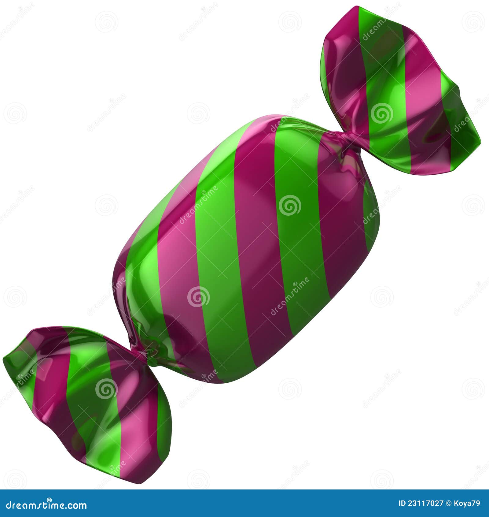 Candy Set Isolated On White. Vector Illustration. Candy, Croissa ...