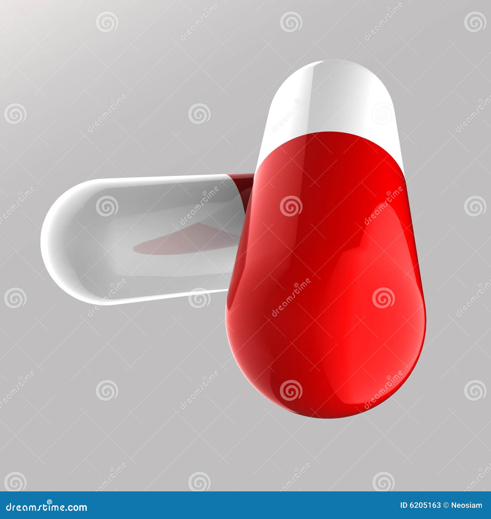 3D Capsules stock illustration. Illustration of render - 6205163