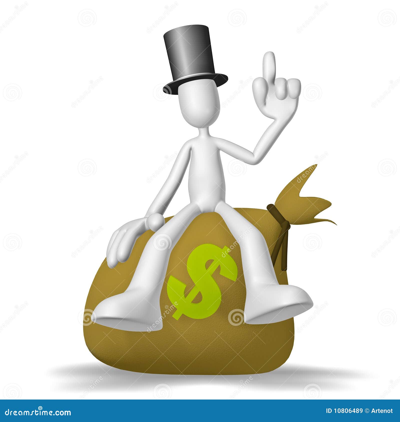3d character stock illustration. Illustration of human - 10806489