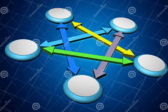 3d chart stock illustration. Illustration of abstract - 20032185