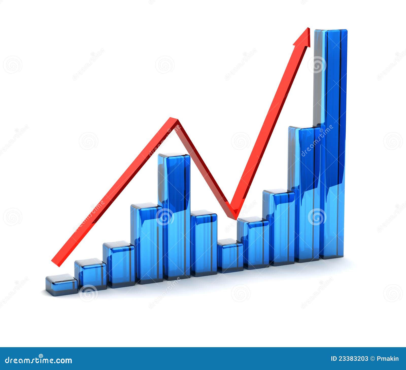 3d charts stock illustration. Illustration of group, finance - 23383203