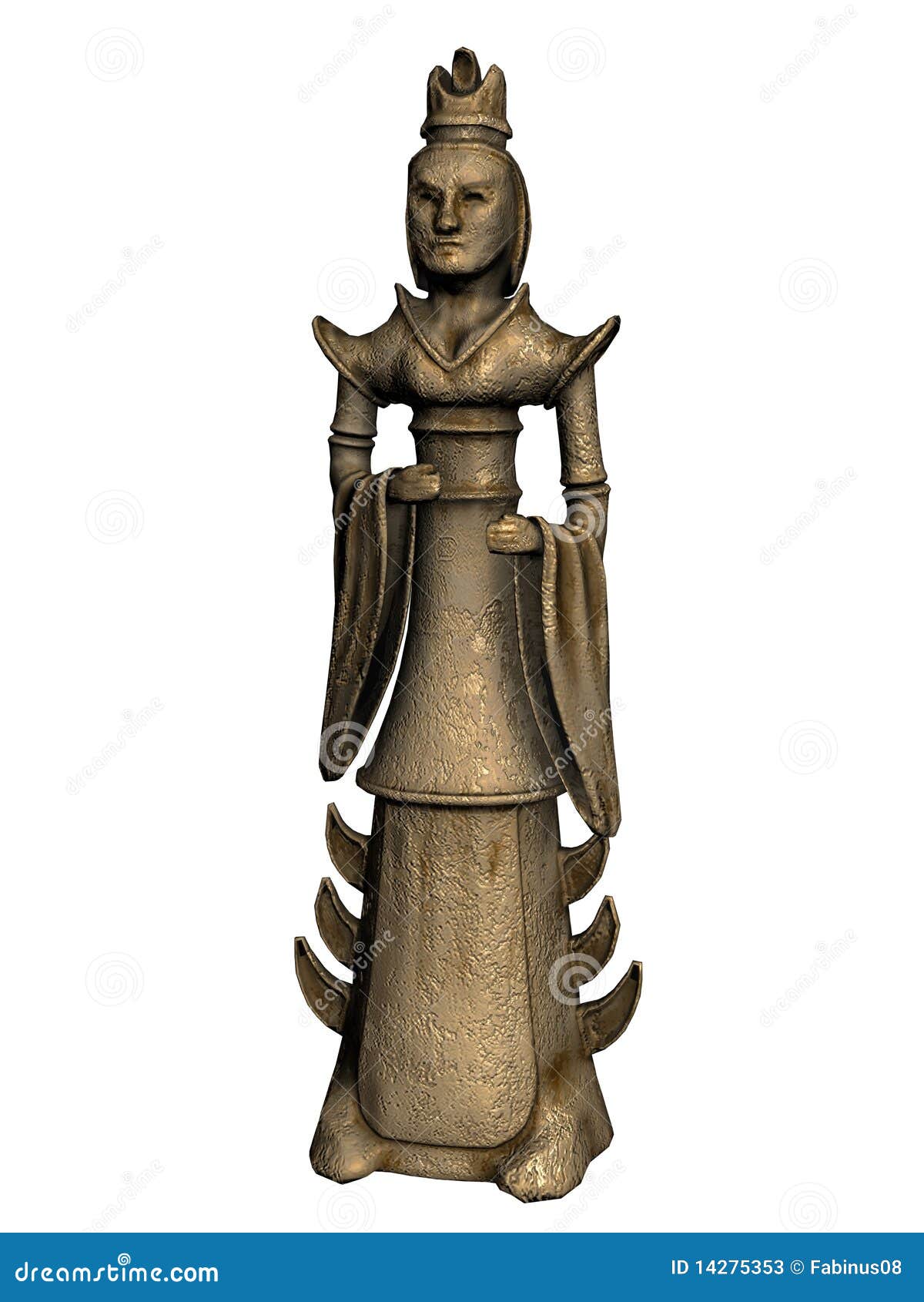 3d Chinese sculpture stock illustration. Illustration of sculpture ...