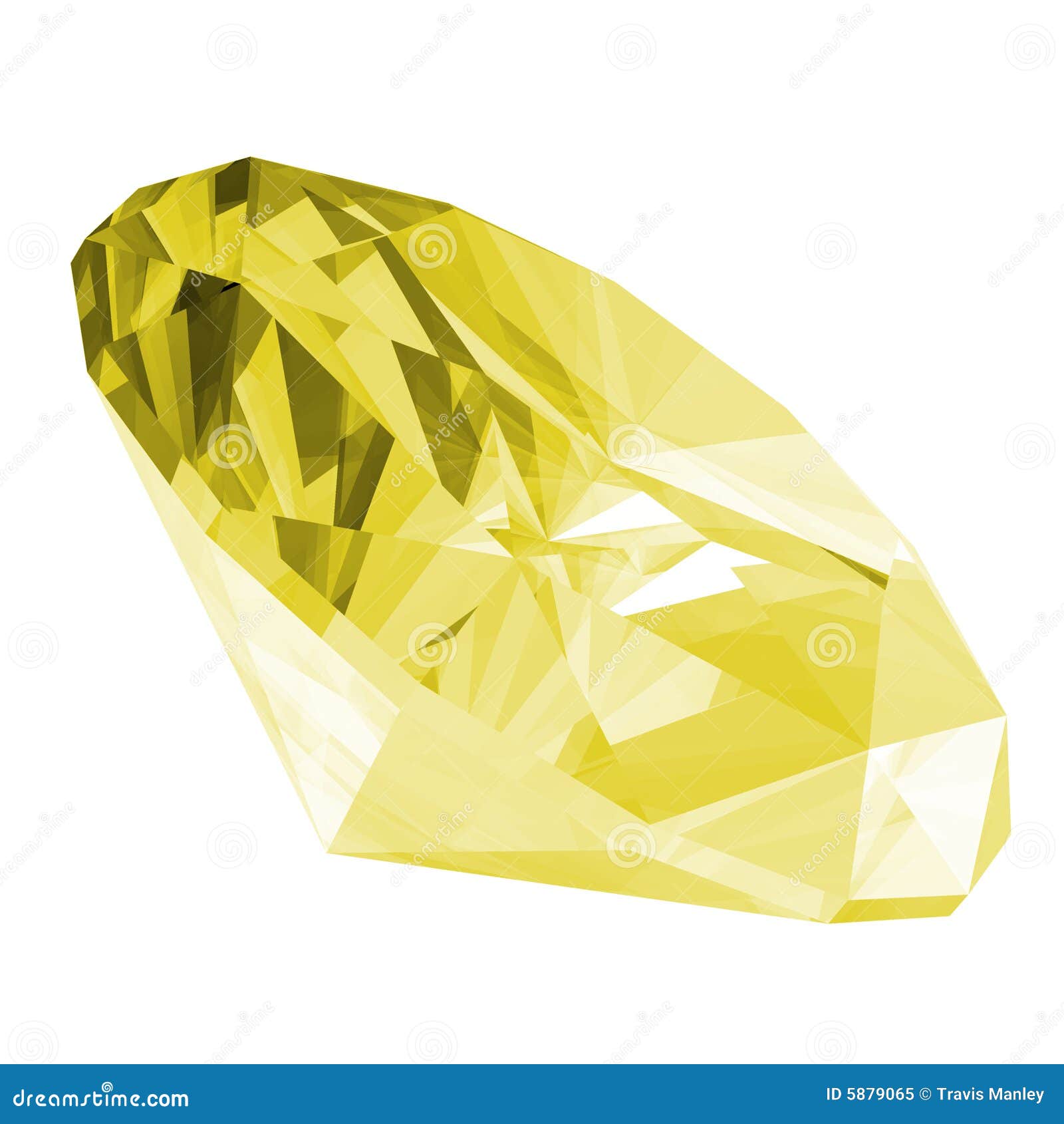 3d Citrine Gem Isolated Stock Illustrations – 20 3d Citrine Gem ...