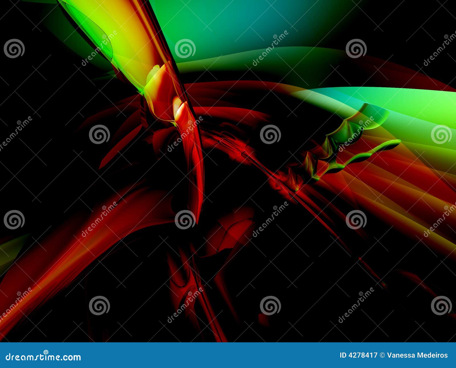 3D Color Abstract Background Stock Illustration - Illustration of ...
