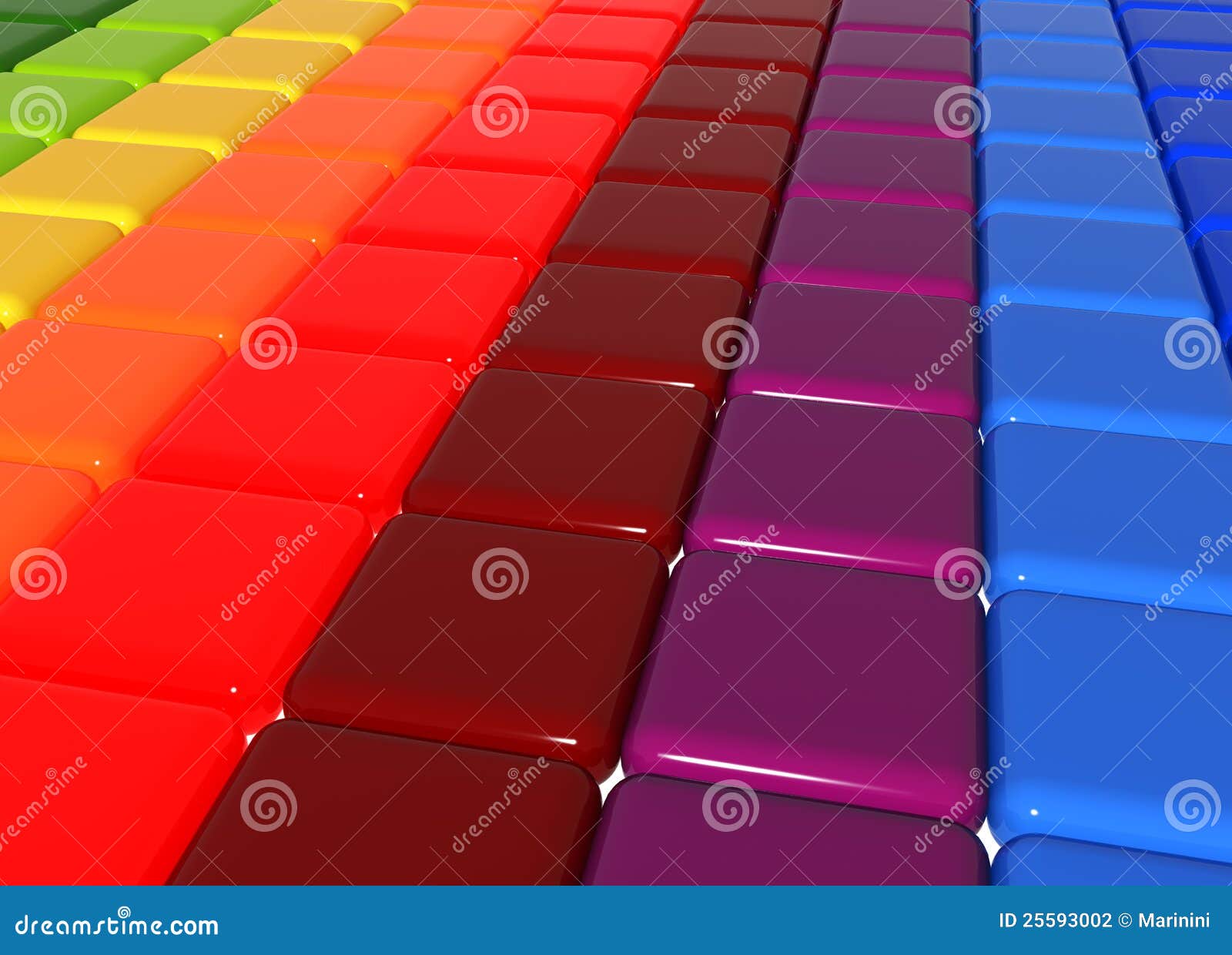 3d color cubes stock illustration. Illustration of concept - 25593002