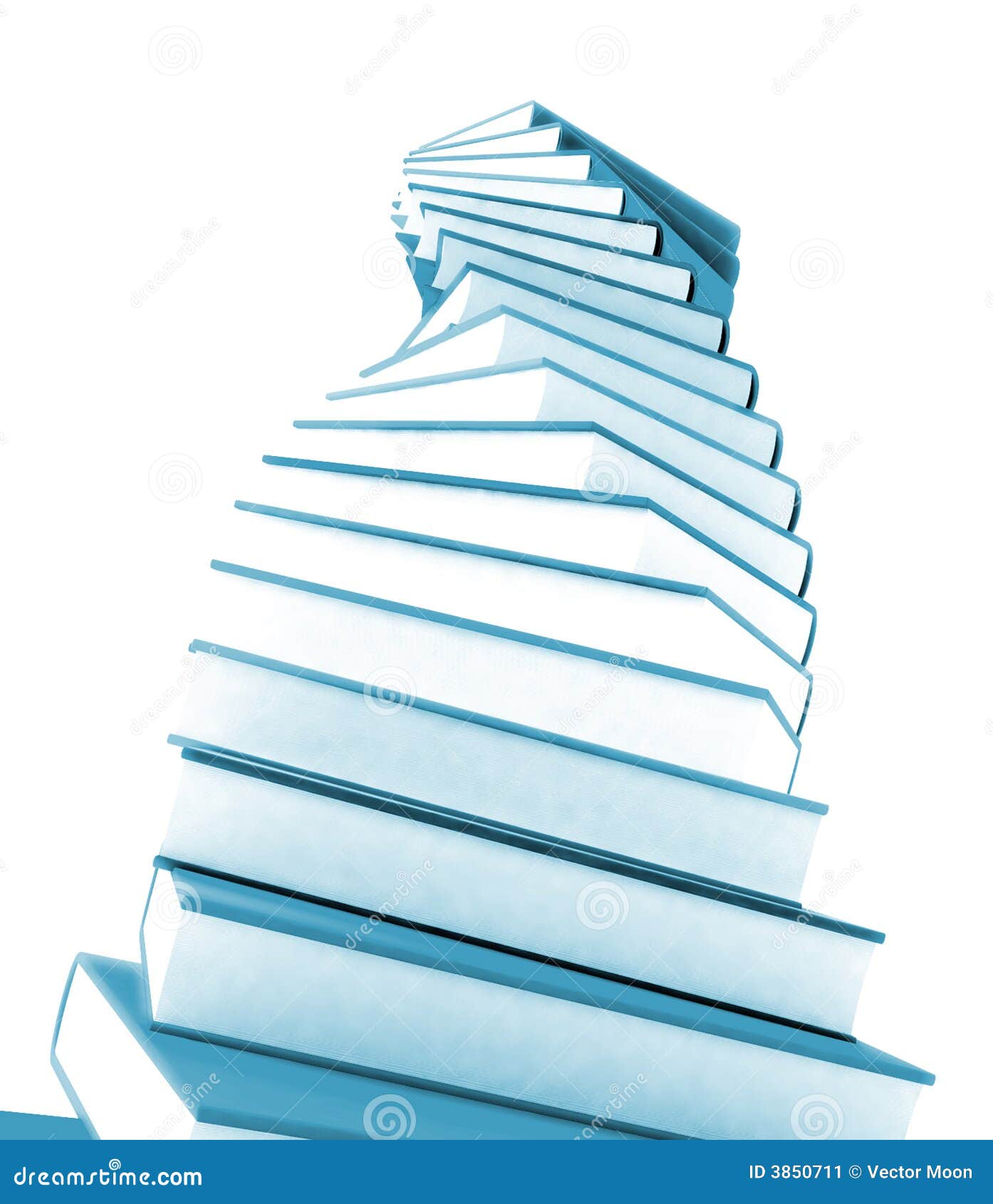 3d Colored Books Massive for Design Stock Image - Image of literature ...