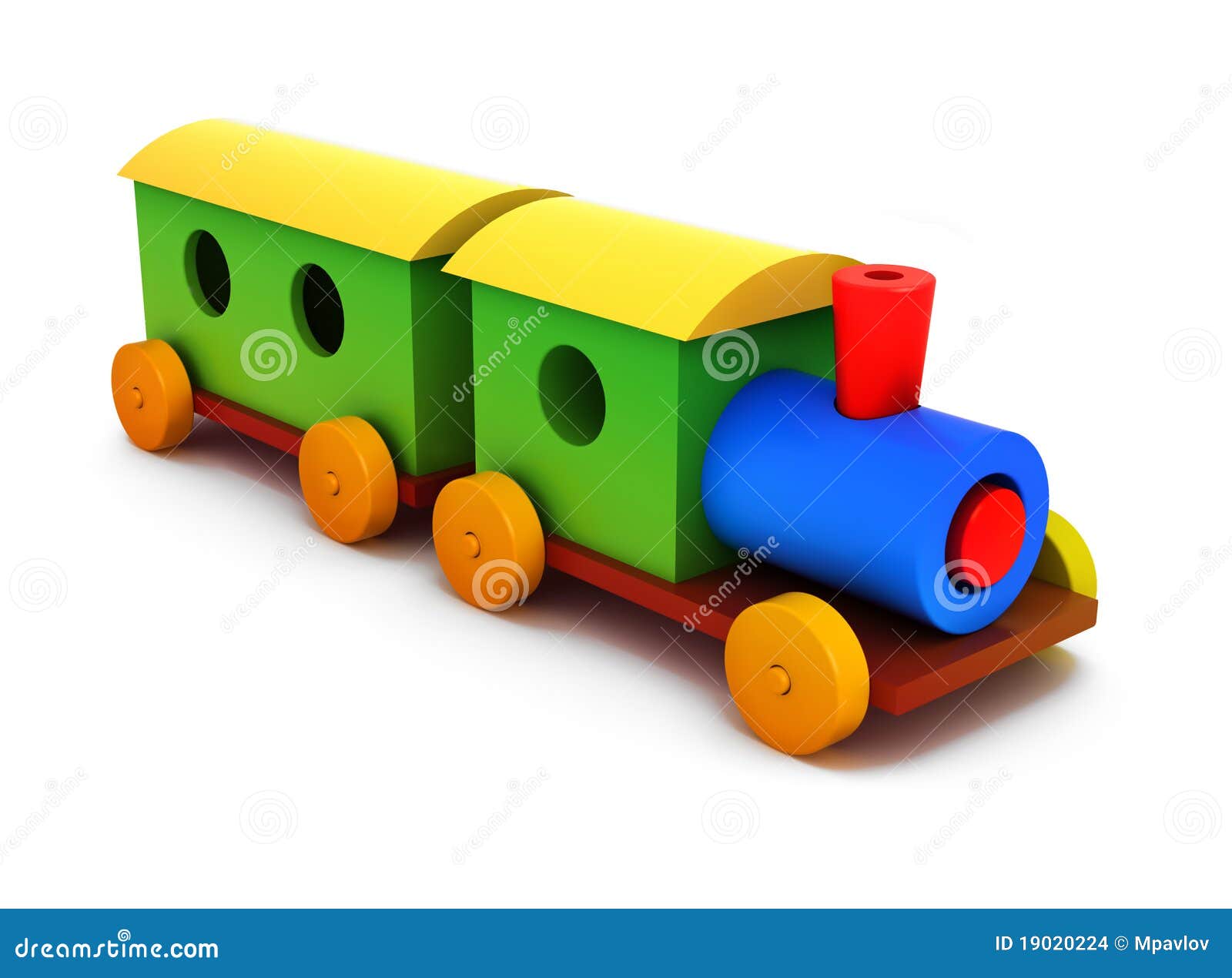 Plastic Toy Train Stock Photography | CartoonDealer.com #57412784