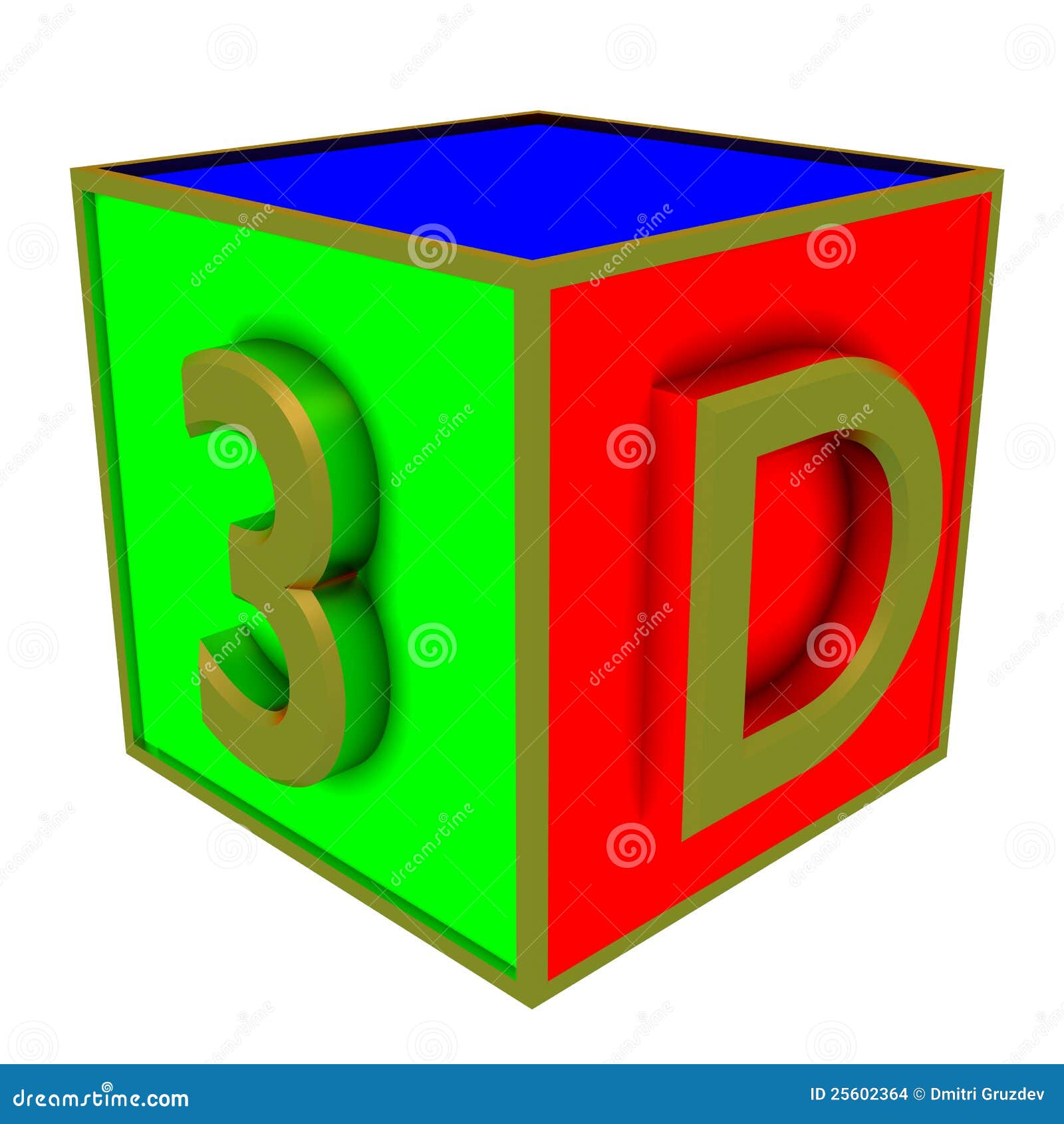 3d colour boxes stock illustration. Illustration of concepts - 25602364