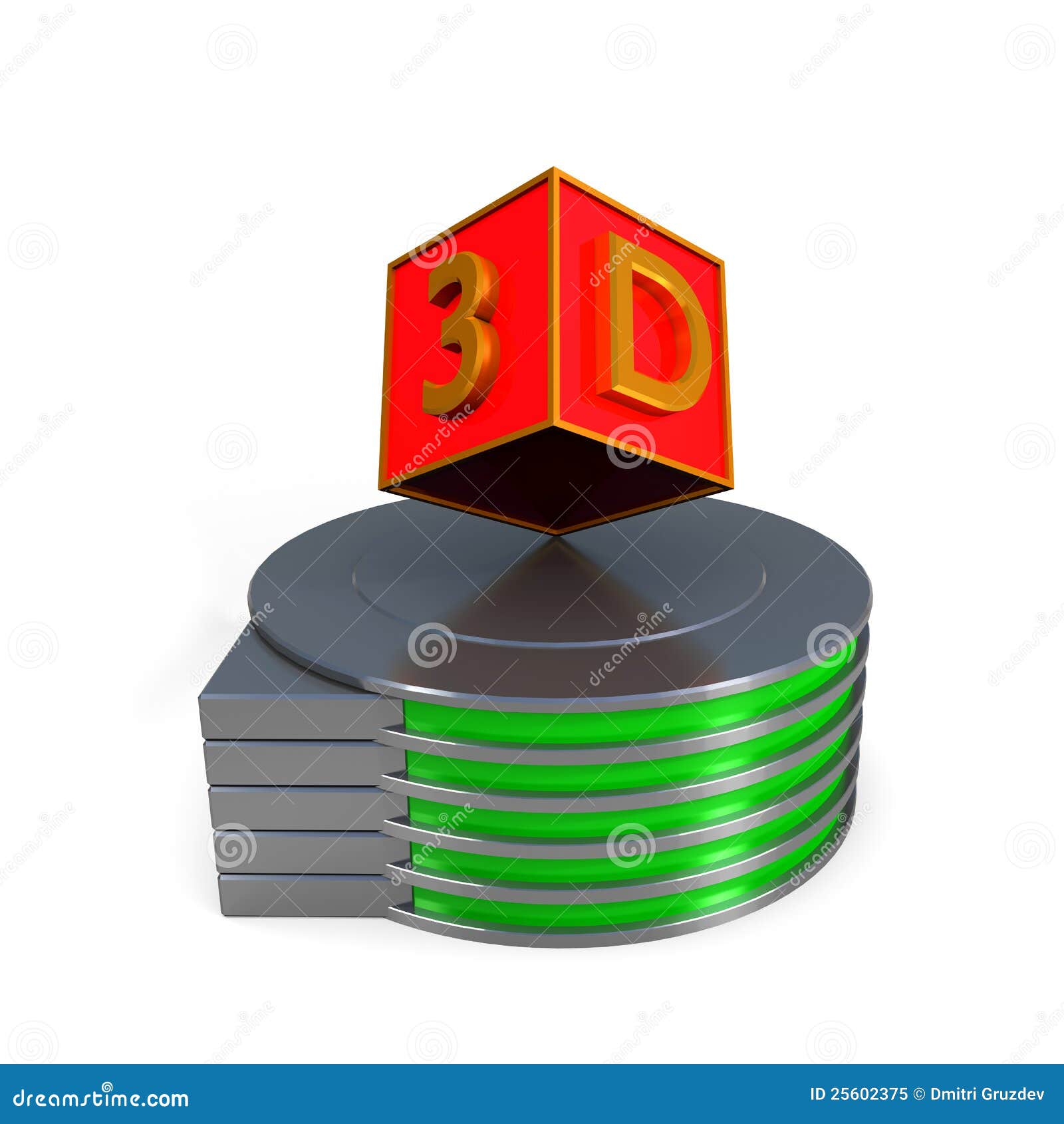 3d colour boxes stock illustration. Illustration of object - 25602375