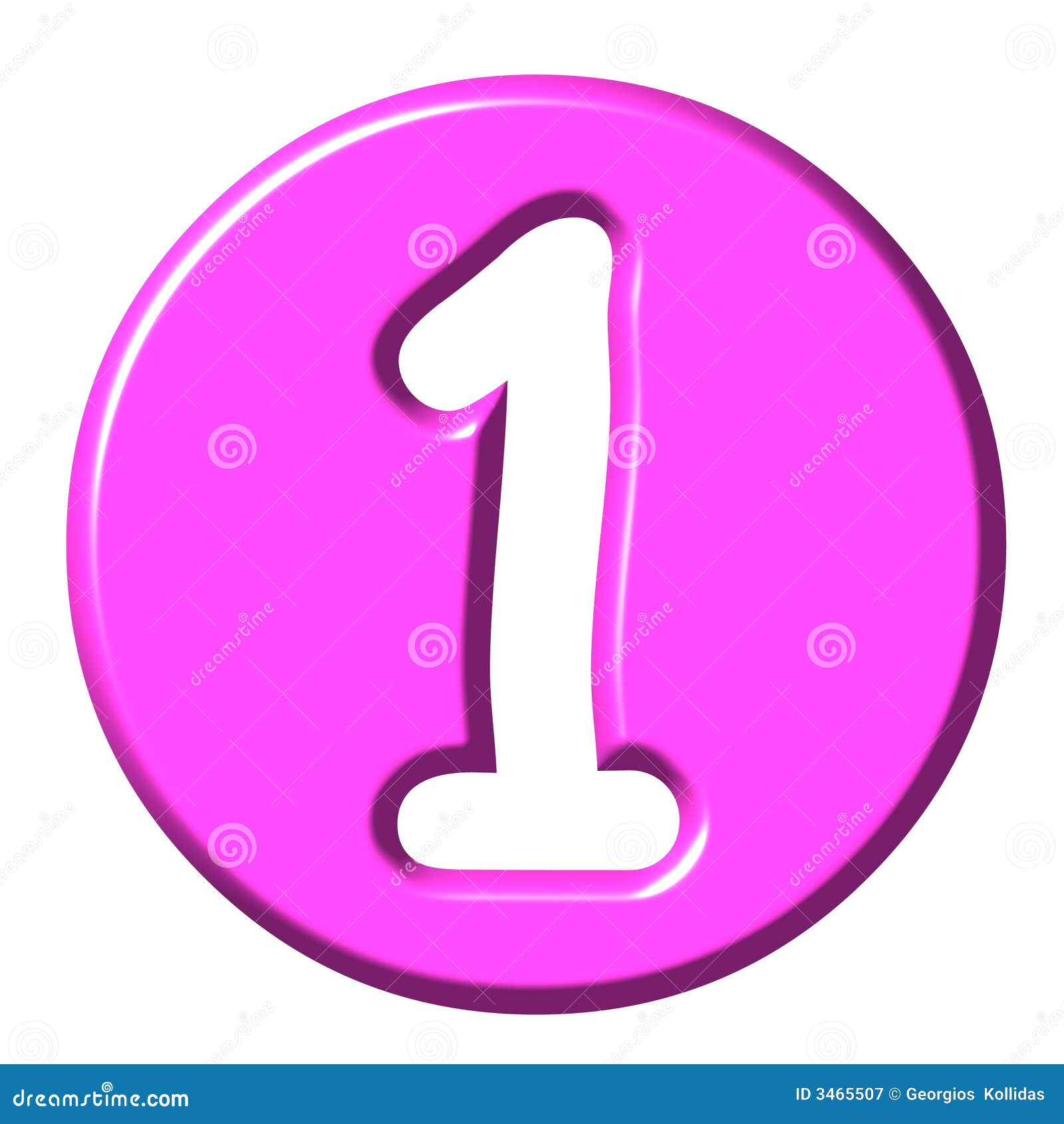 3D Comic Number 1 stock illustration. Illustration of number - 3465507