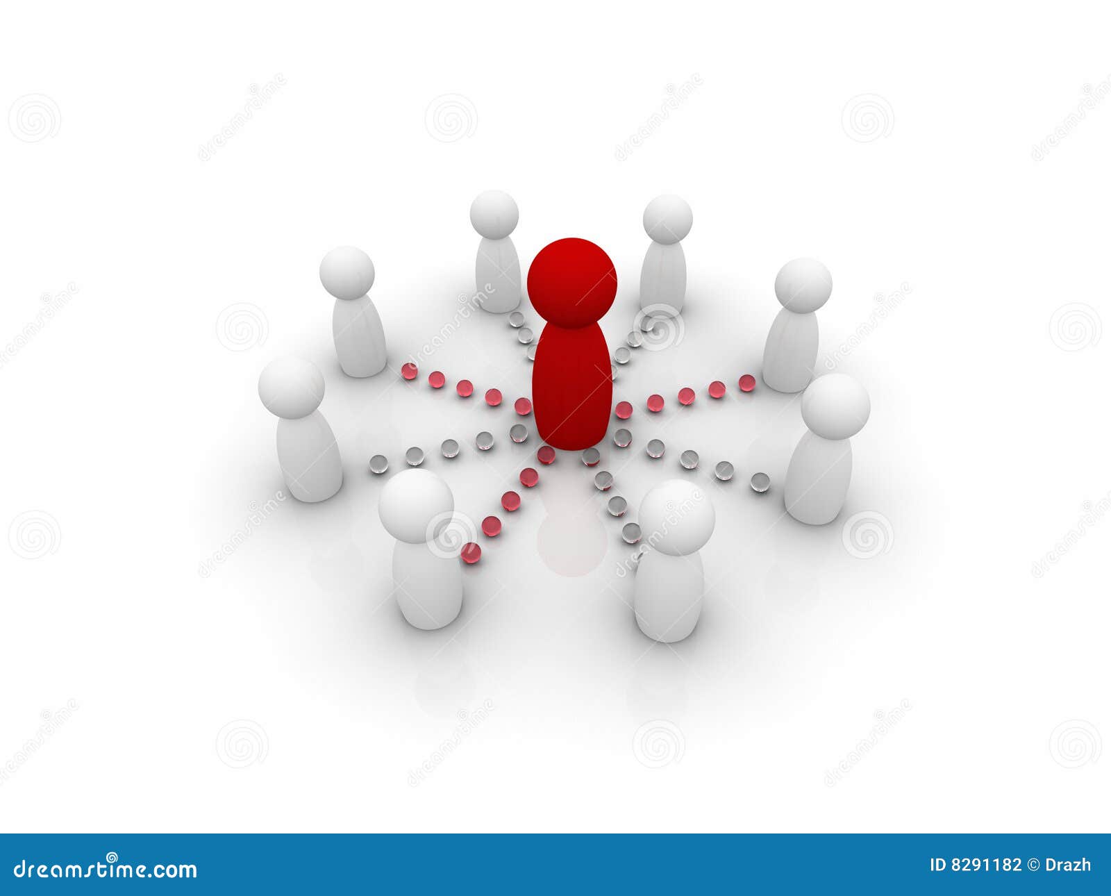 3d communication stock illustration. Illustration of team - 8291182