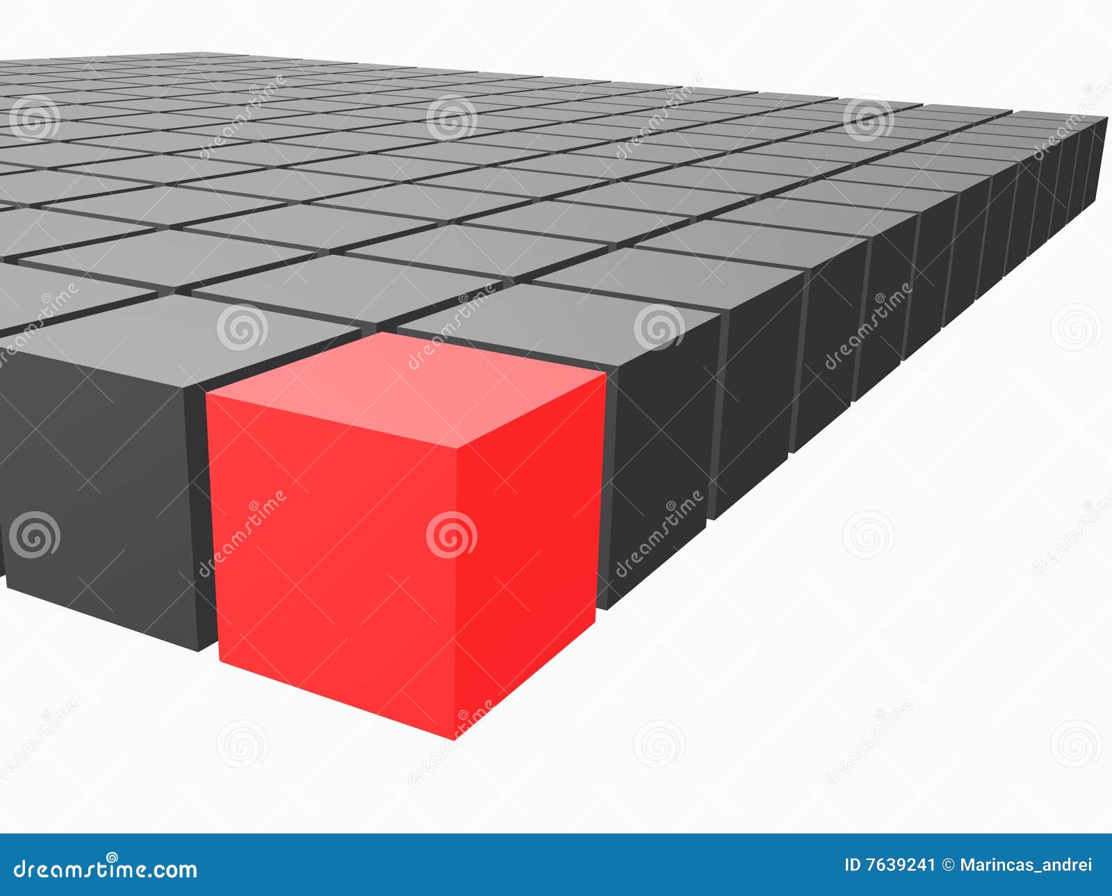 3d composition of cubes stock illustration. Illustration of blocks ...