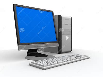 3d computer stock illustration. Illustration of digital - 4368564