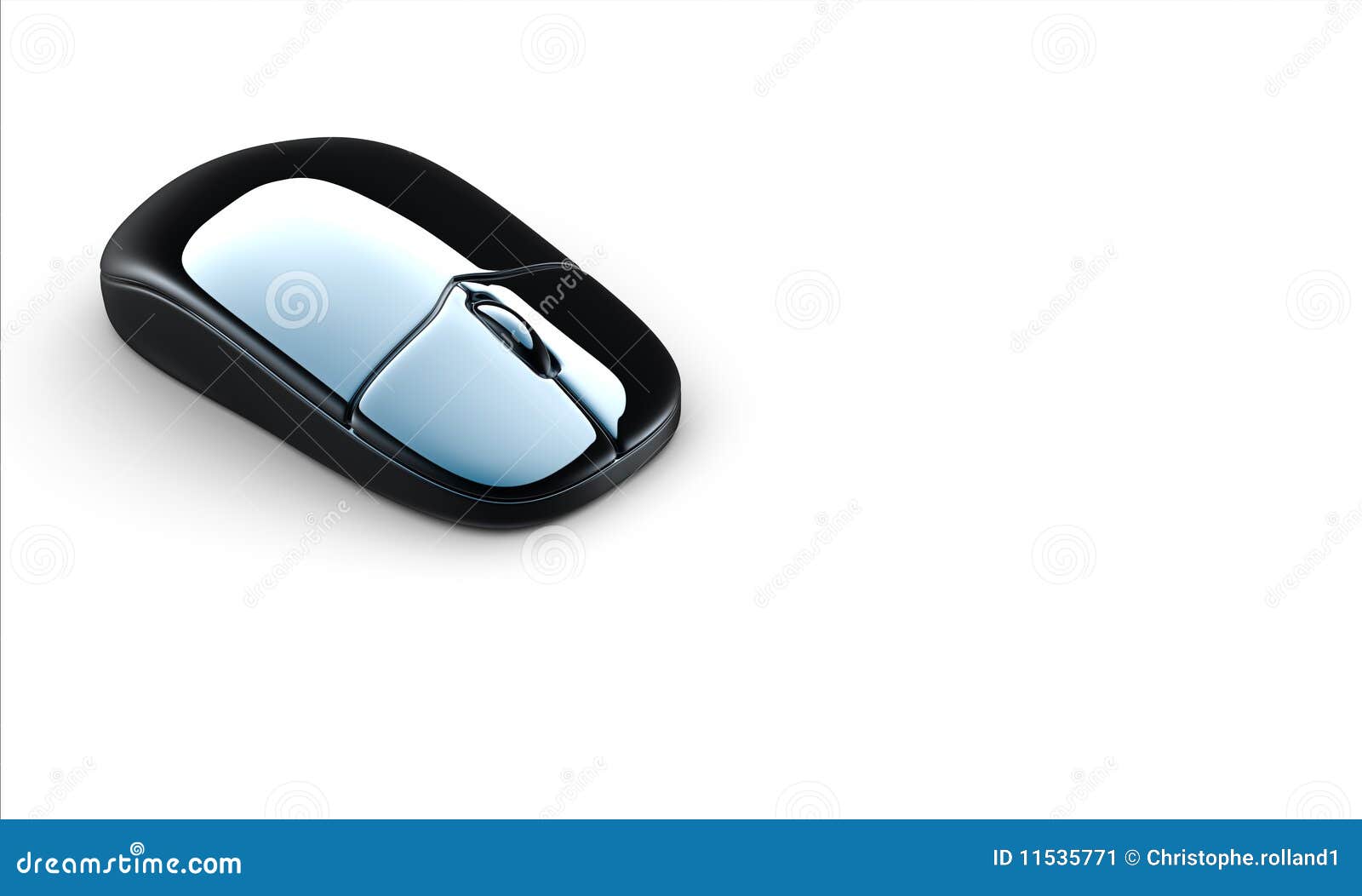3d computer mouse stock illustration. Illustration of black - 11535771