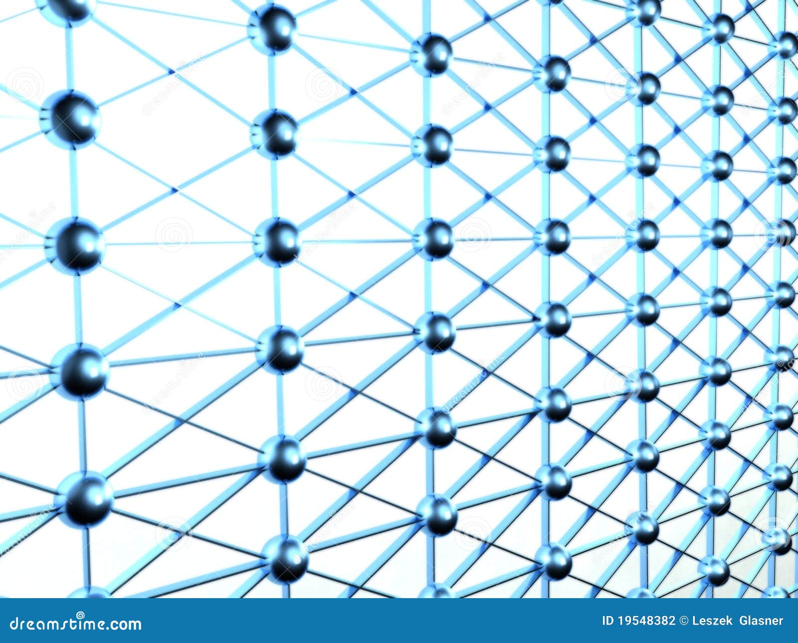 3d Connections, Concept of Internet Stock Illustration - Illustration ...