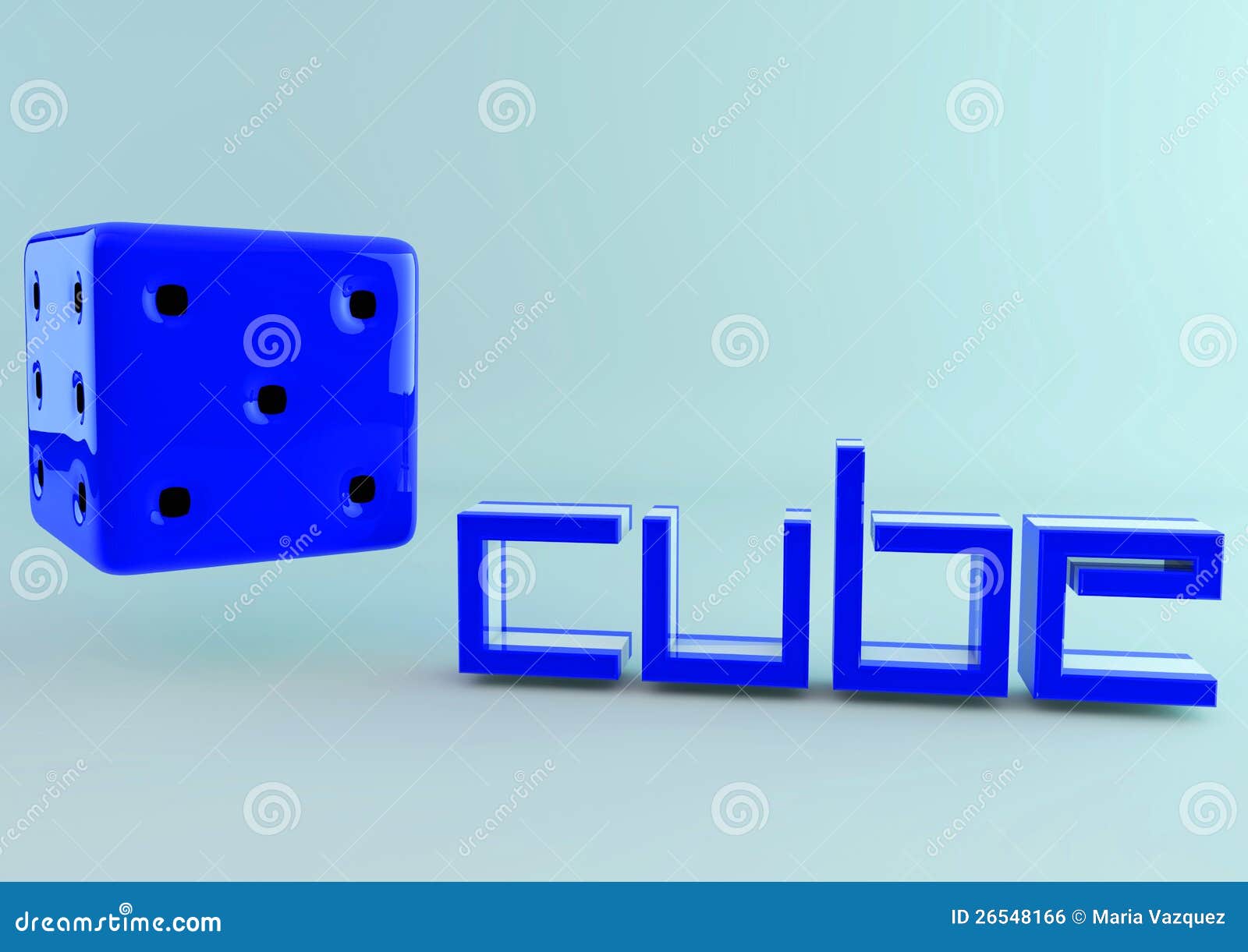 3d cube stock illustration. Illustration of betting, dice - 26548166