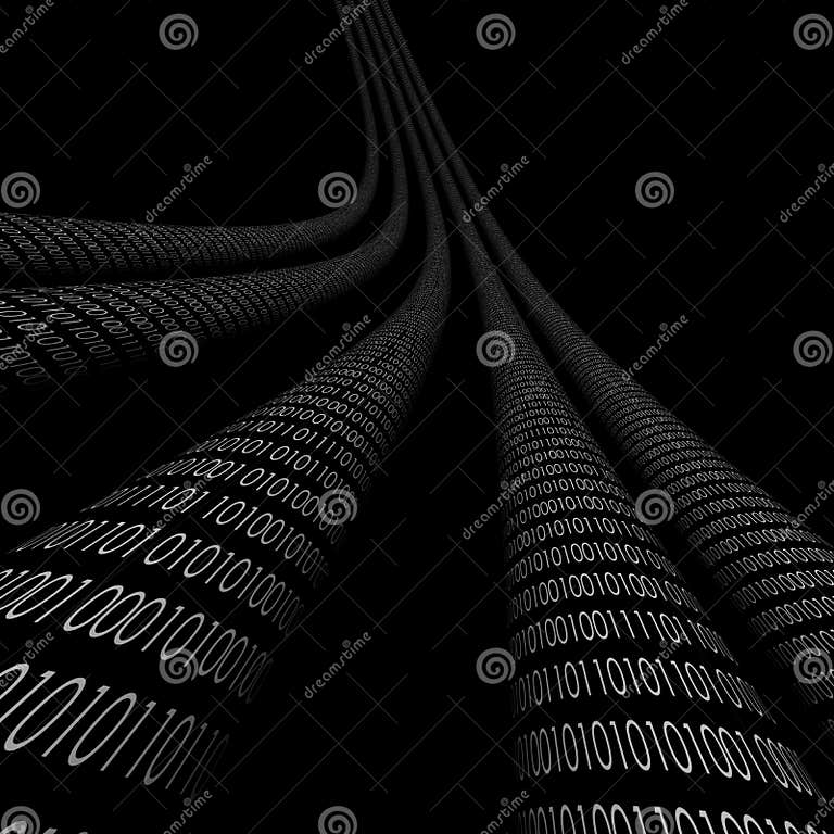 3d data stock illustration. Illustration of communication - 6199483