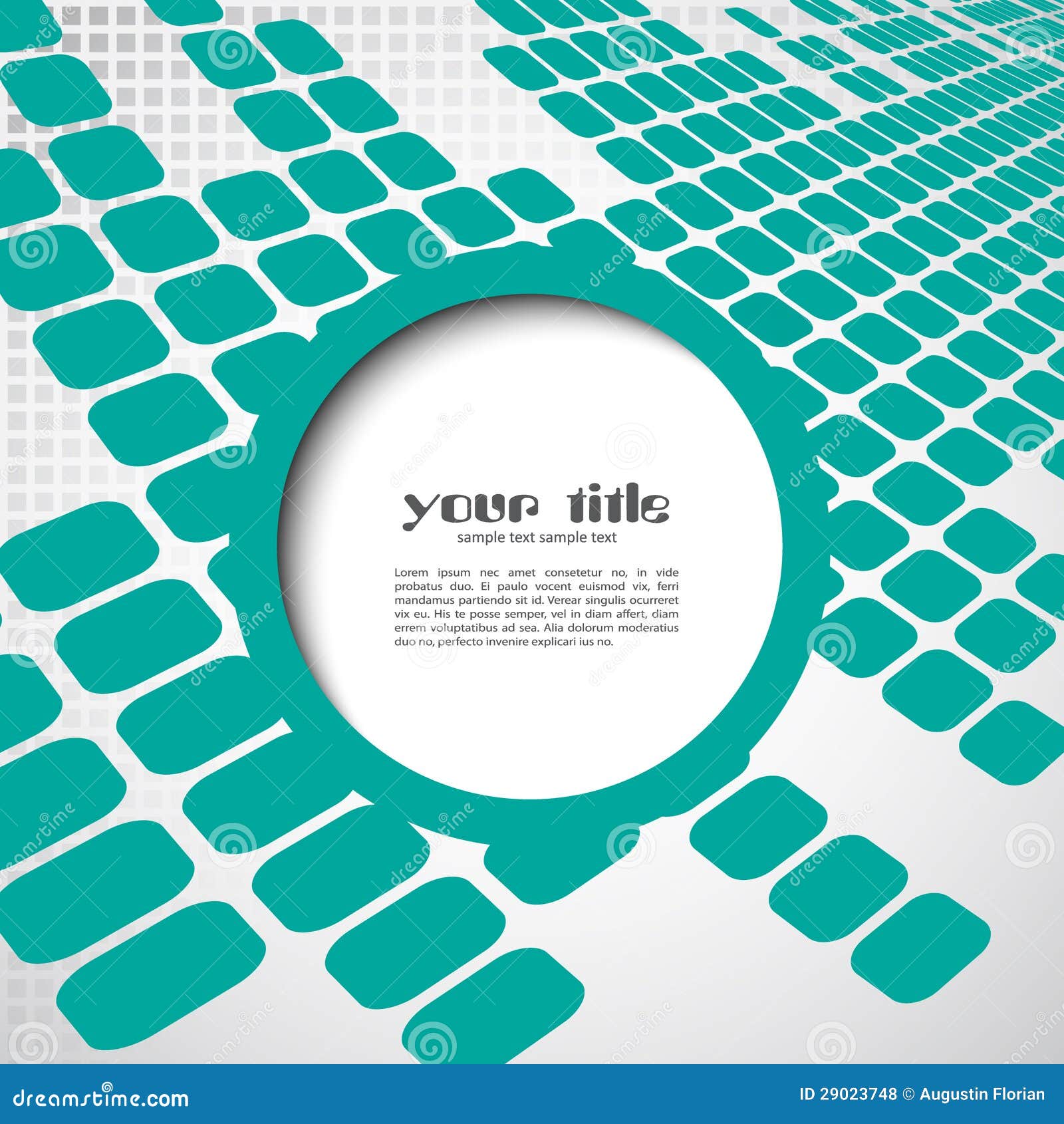 Circle Text Box Design For Your Content Cartoon Vector | CartoonDealer ...