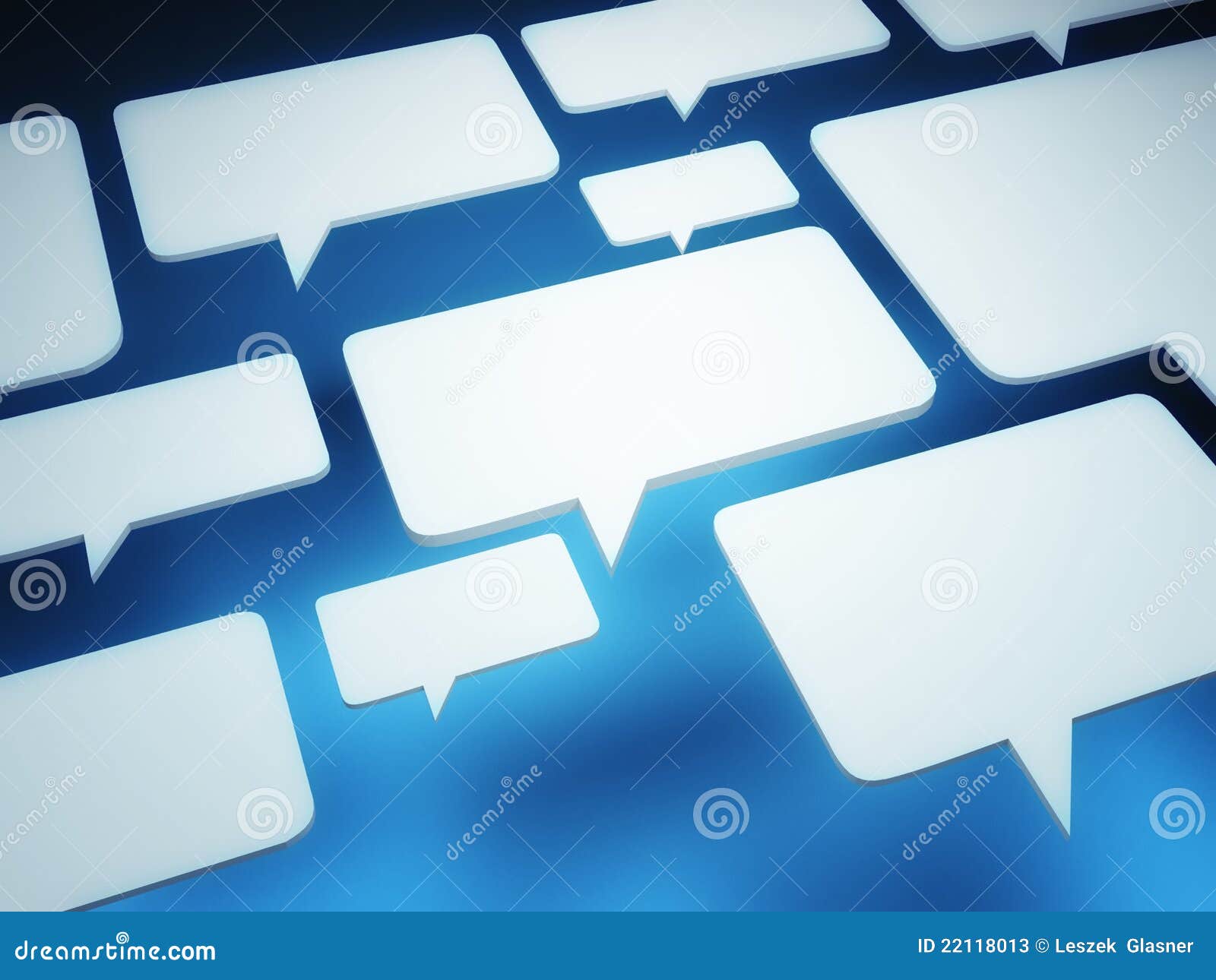 3d dialog bubble talk stock illustration. Illustration of shadow - 22118013