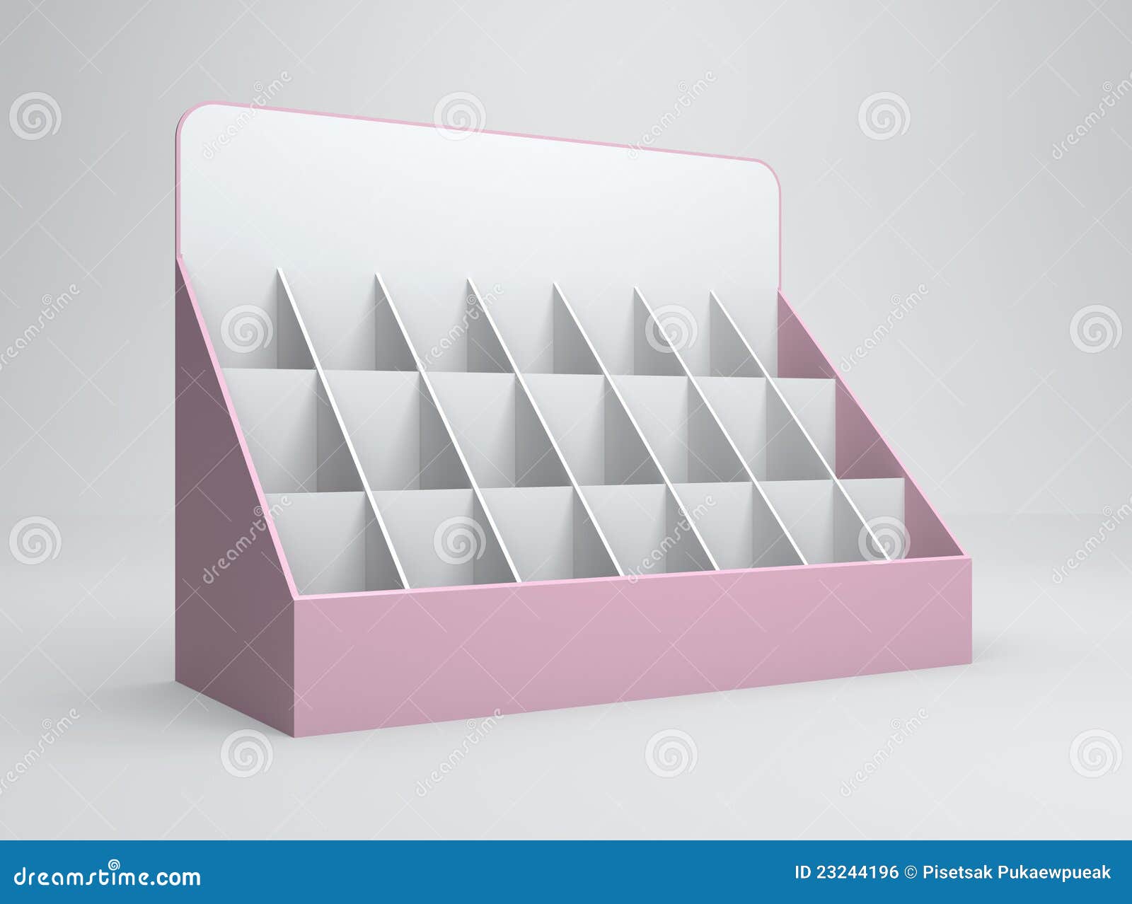 3D display card stock illustration. Illustration of message - 23244196