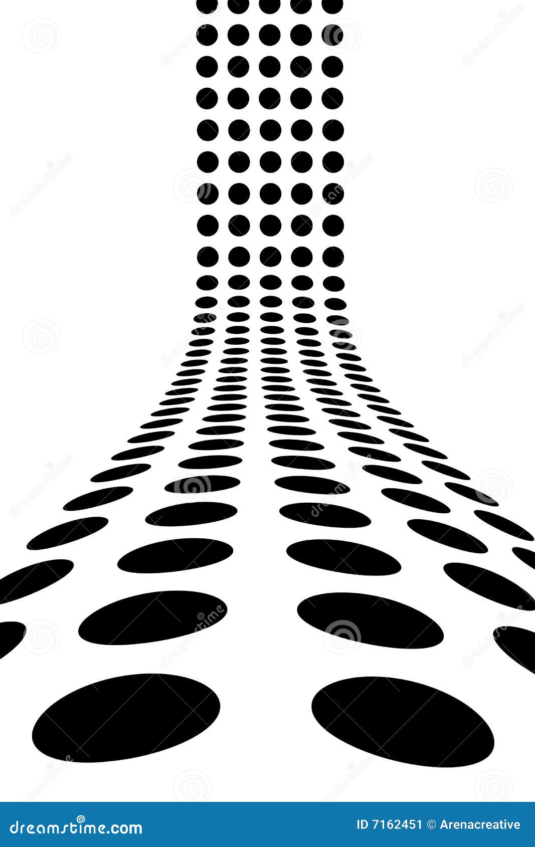 3D Dotted Lines stock vector. Illustration of article - 7162451