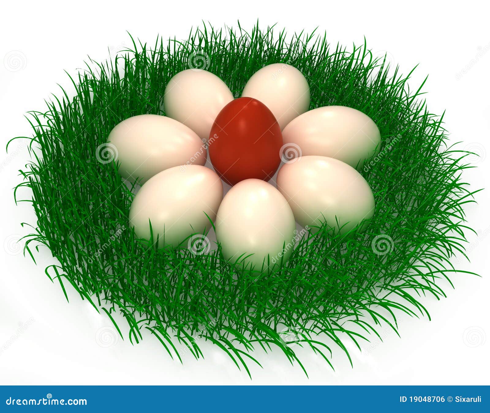 3d easter eggs stock photo. Image of easter, pattern - 19048706