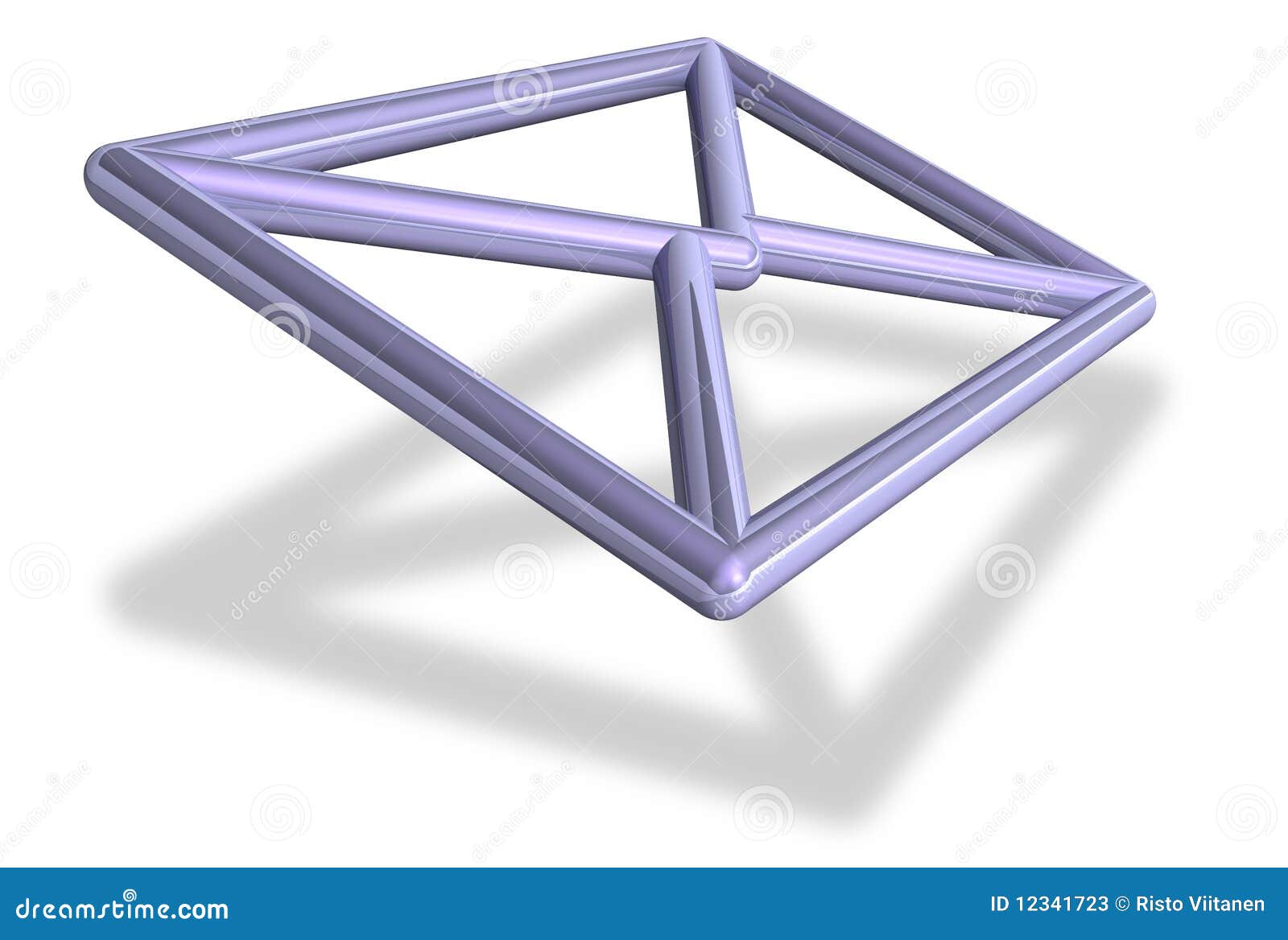 3D Email Envelope Symbol Royalty-Free Stock Photography | CartoonDealer ...