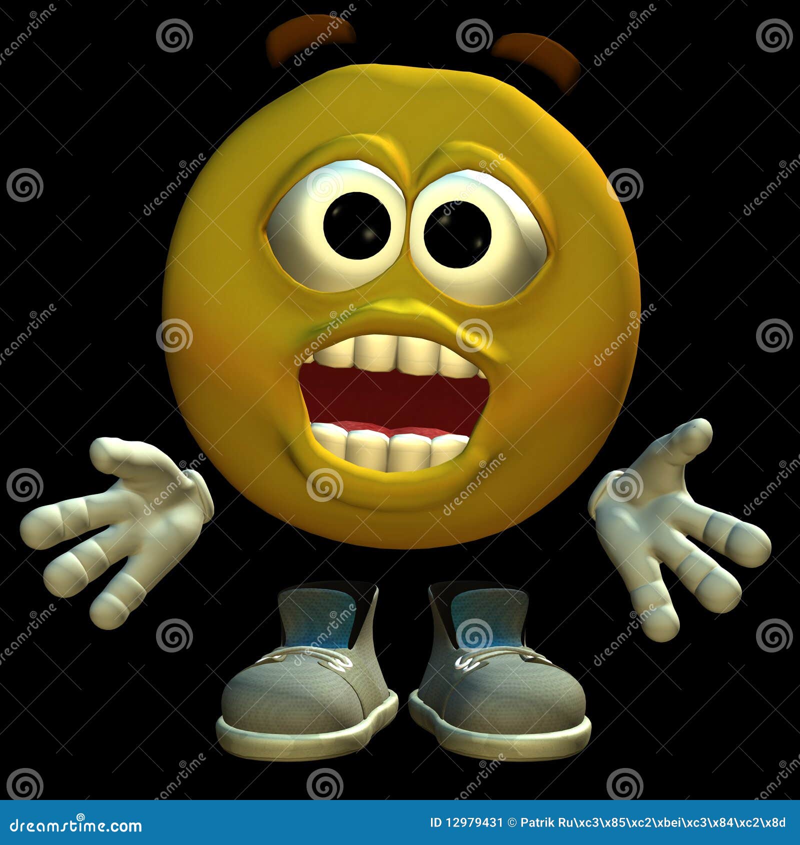 3D Emoticon Royalty-Free Stock Photo | CartoonDealer.com #12979431